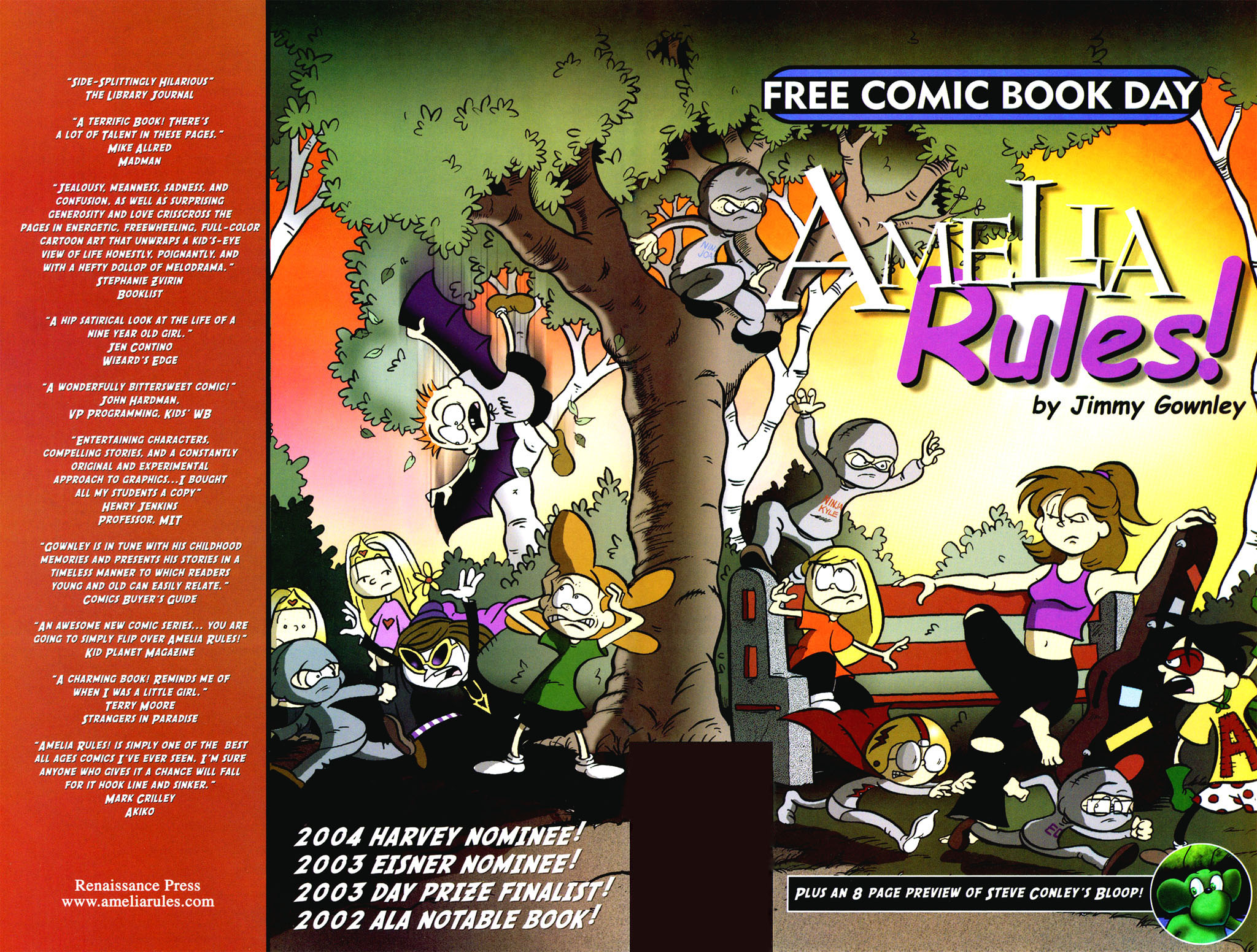 Amelia Rules! (FCBD 2004) by Jimmy Gownley | Goodreads