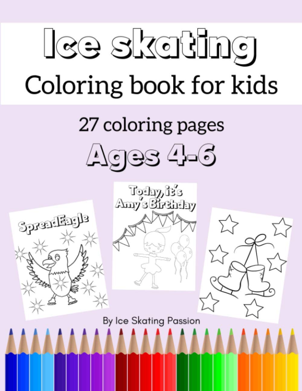 Children Ice Skating Coloring Pages