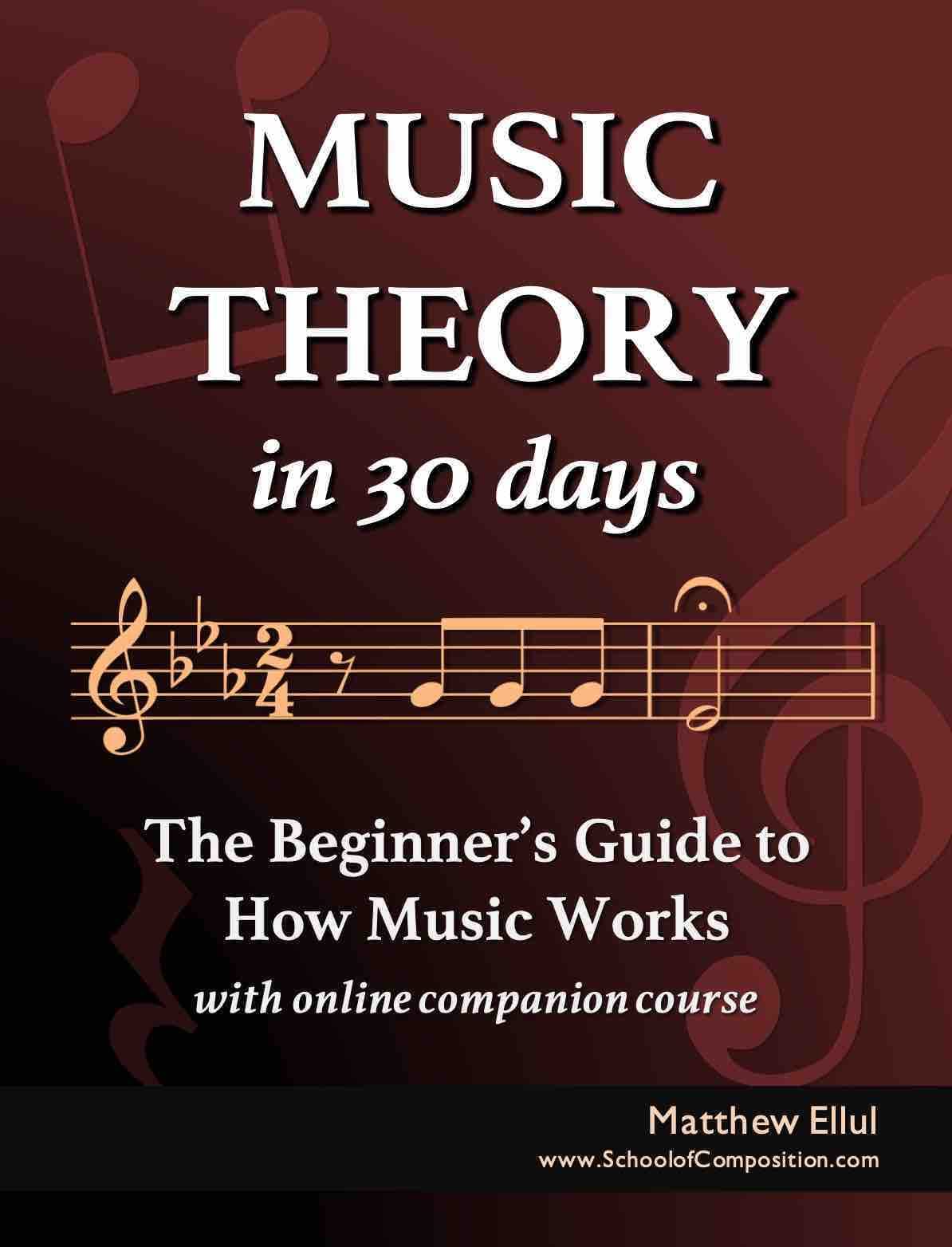 Music Theory in 30 Days: The Beginner's Guide to How Music Works - With ...