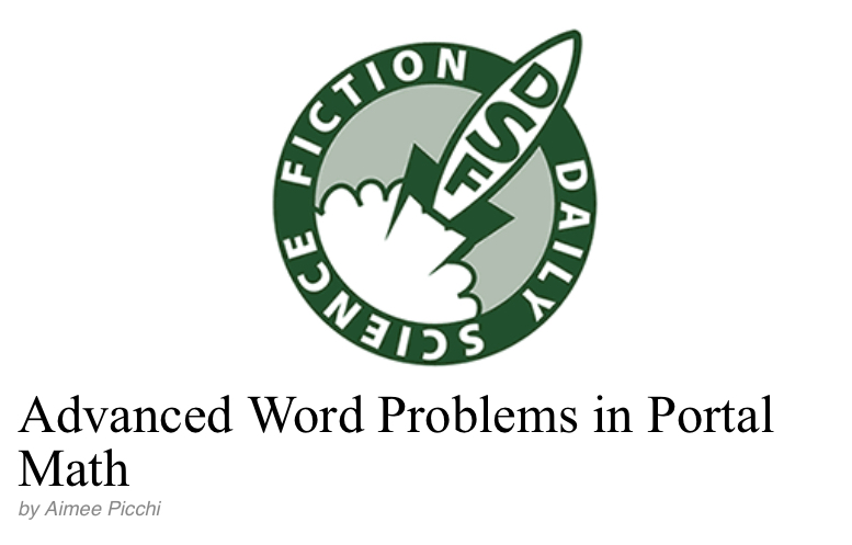 Advanced Word Problems in Portal Math by Aimee Picchi | Goodreads