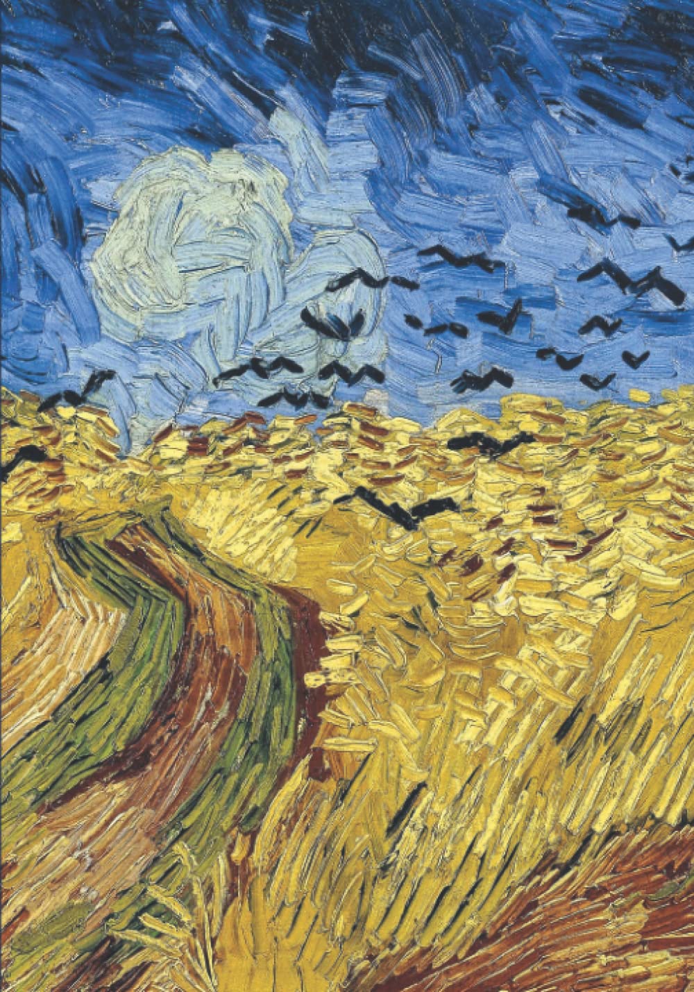 Ruled Notebook – Wheatfields: Vincent van Gogh Painting of Wheatfields ...