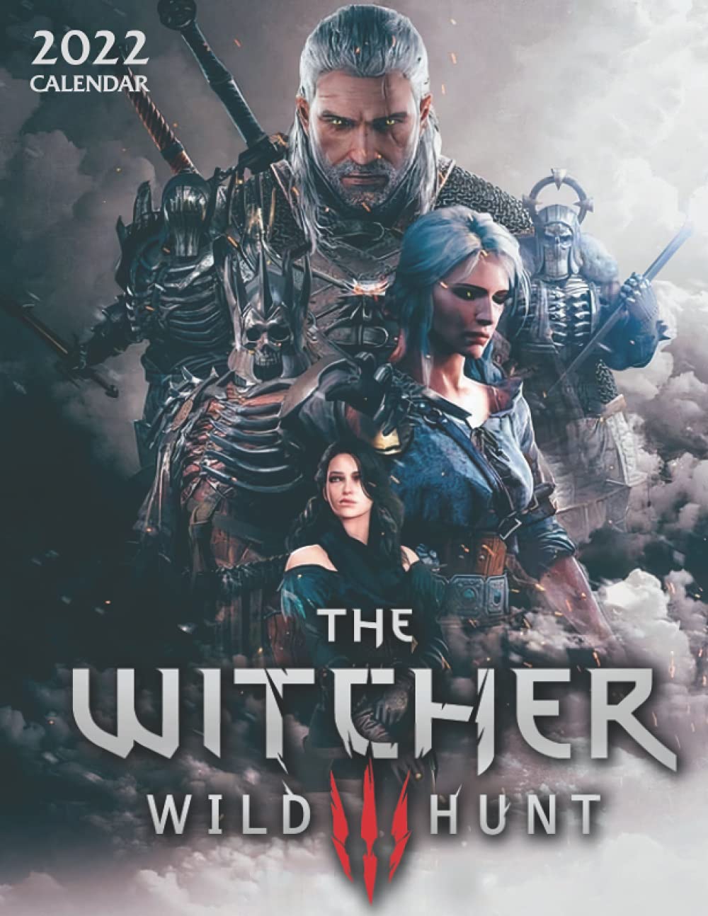 The Witcher 3 Wild Hunt: OFFICIAL 2022 Calendar - Video Game calendar ...