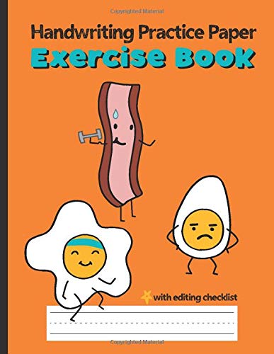 Handwriting Practice Paper: Exercise Book for Grades K-2 | Dotted ...