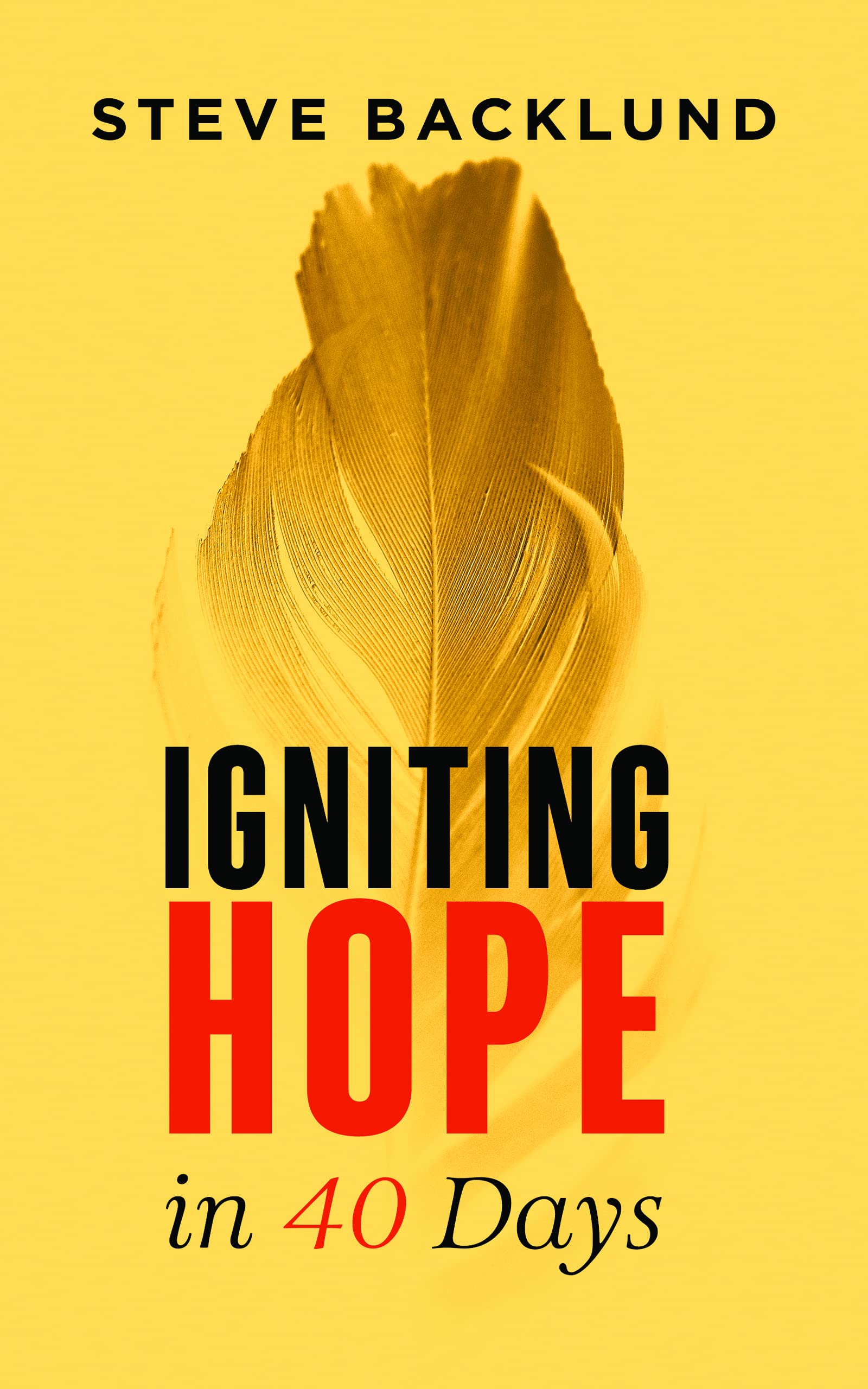Igniting Hope in 40 Days by Steve Backlund | Goodreads