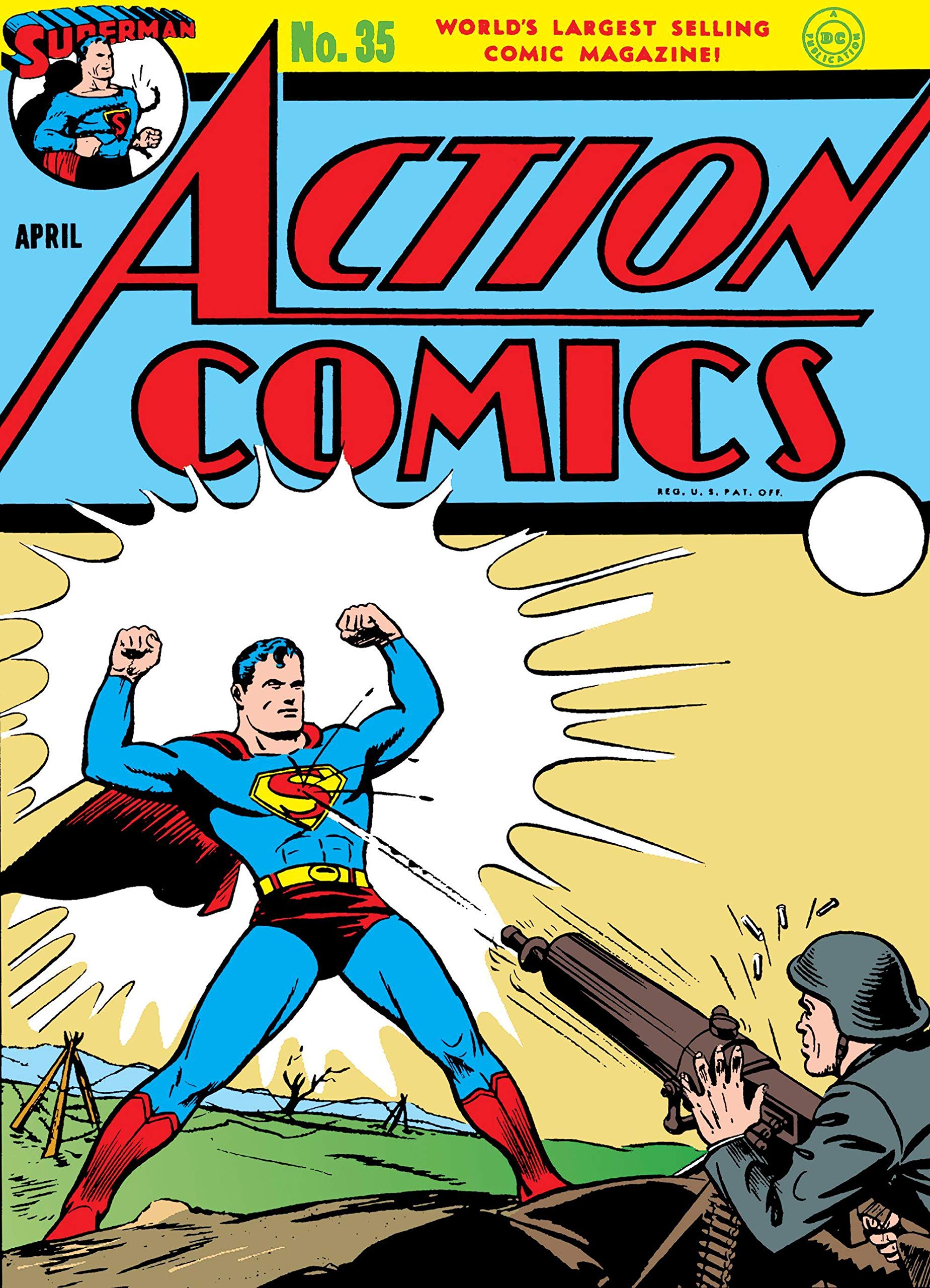Action Comics (1938-2011) #35 by Jerry Siegel | Goodreads