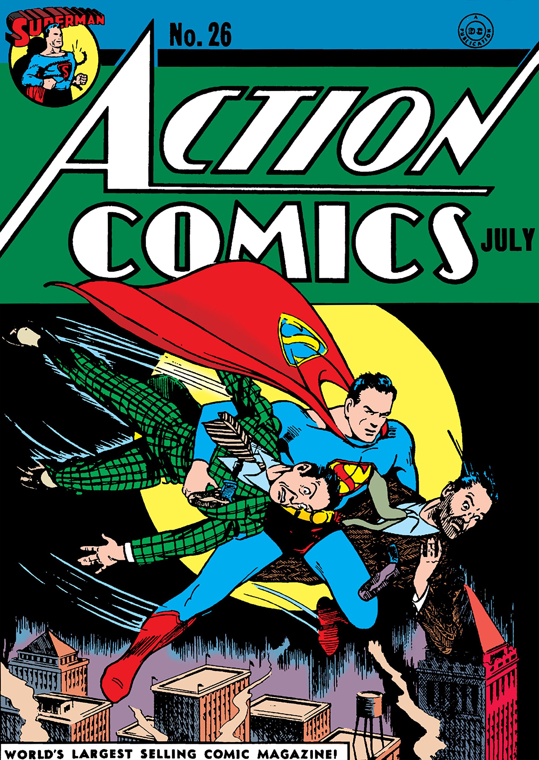 Action Comics (1938-2011) #26 by Jerry Siegel | Goodreads