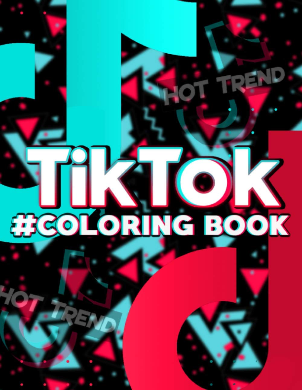 Tiktok Coloring Book: Special Tiktok Coloring Books For Adults, Boys ...