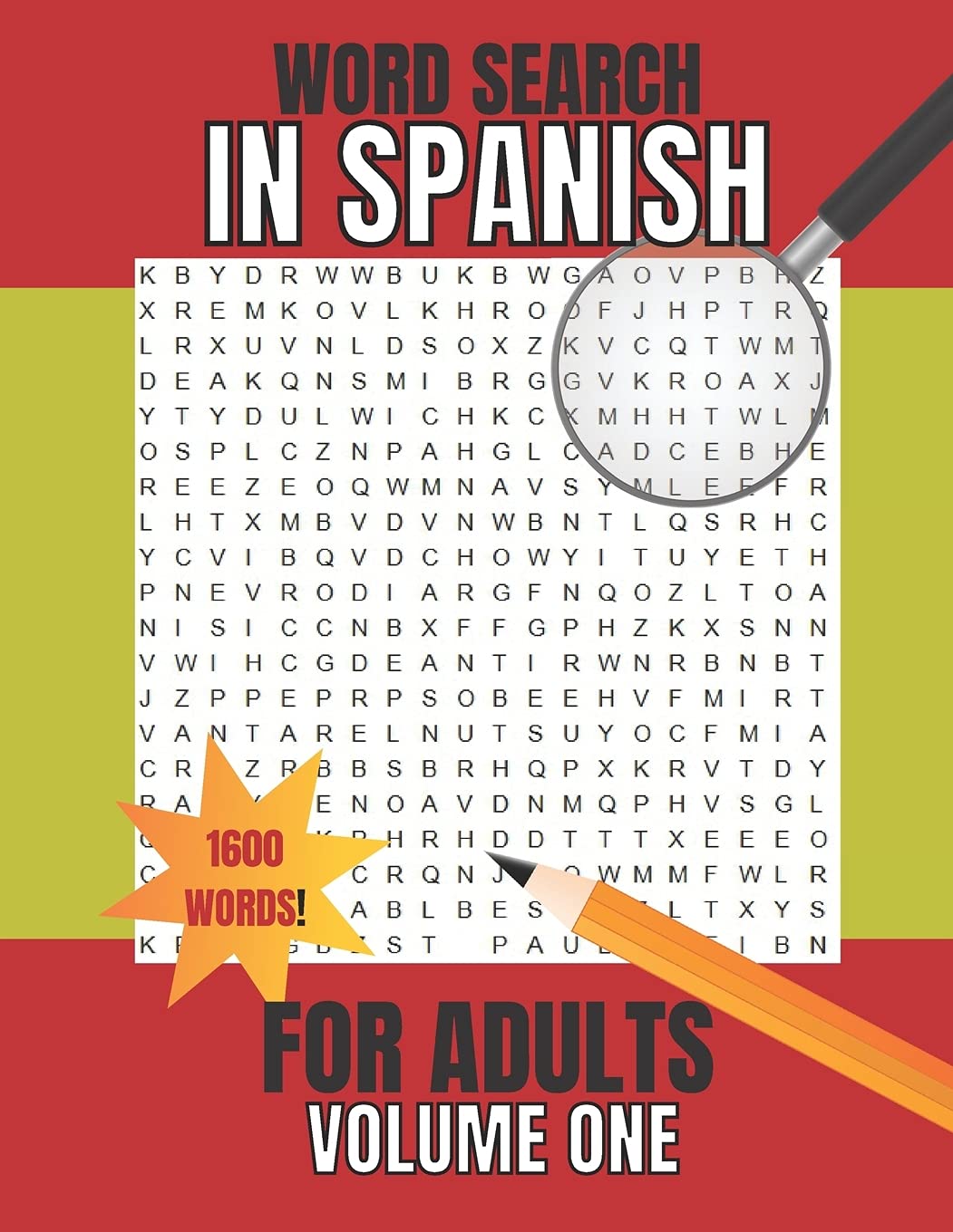 Word Search in Spanish for Adults: SOPA De LETRAS En Español by Red ...