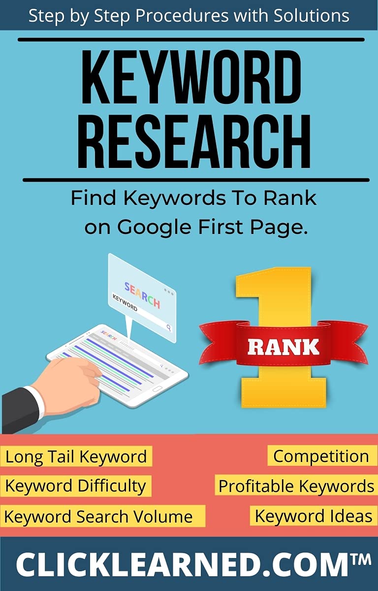Keyword Research: Step by Step Procedures with Solutions: Find Keywords ...