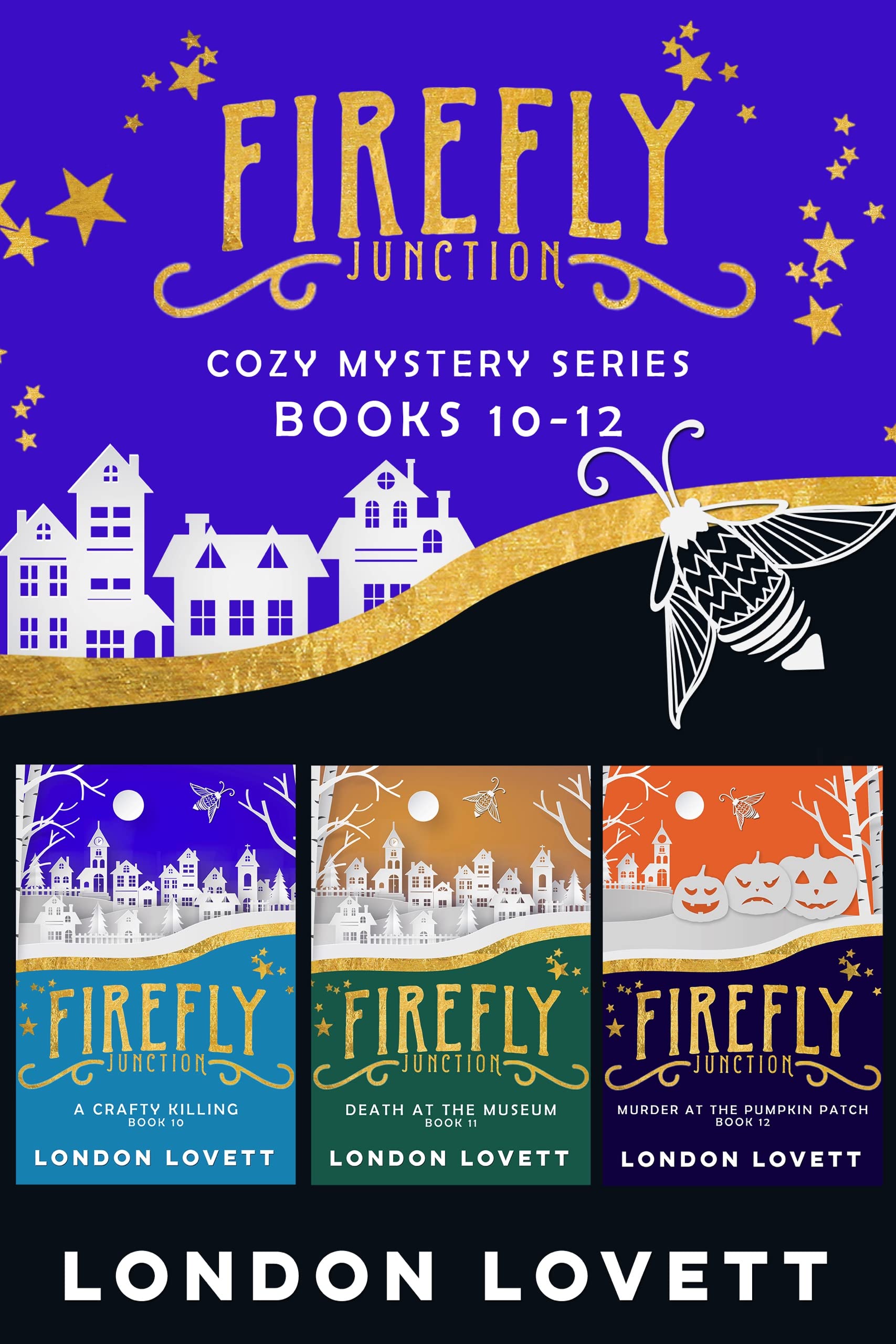 Firefly Junction Cozy Mystery Series: Box Set: (Books 10-12) by London ...