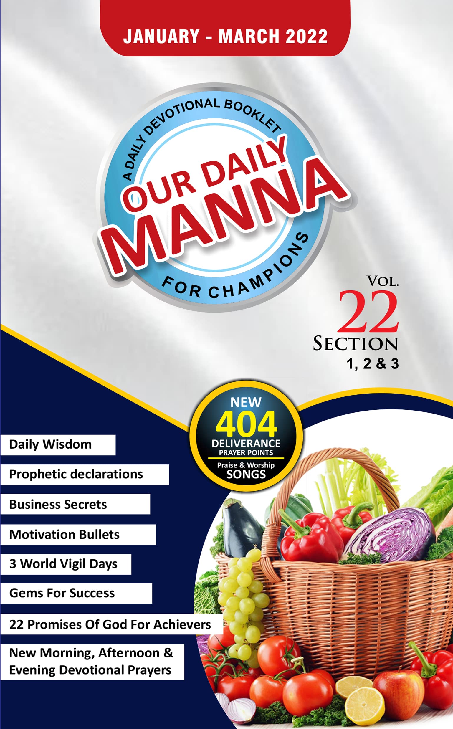 Our Daily Manna Jan - March 2022: odm jan-march 2022 by Bishop (Dr ...