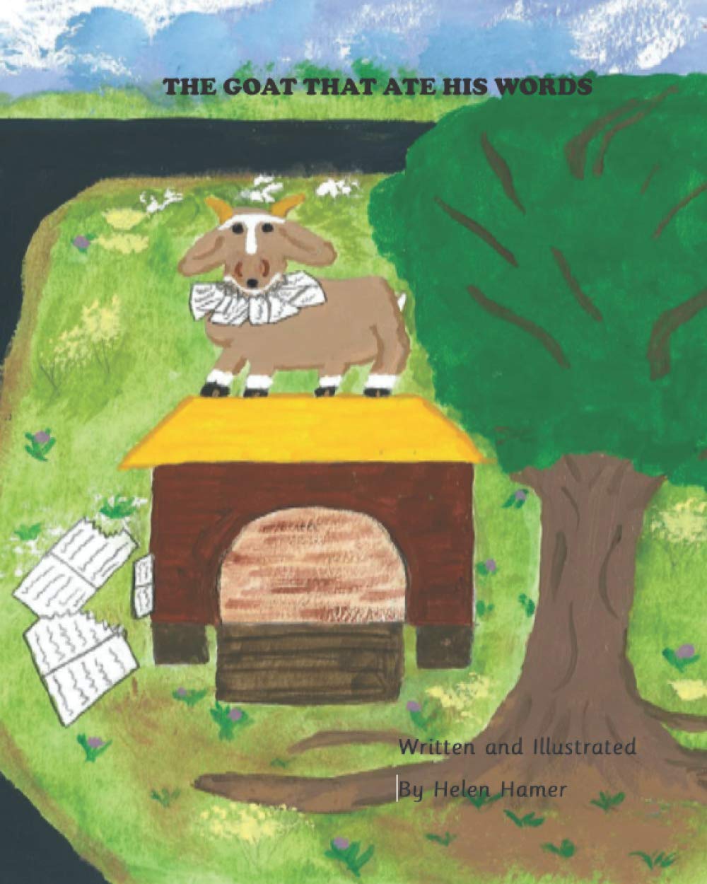 The Goat That Ate His Words by Helen Hamer | Goodreads