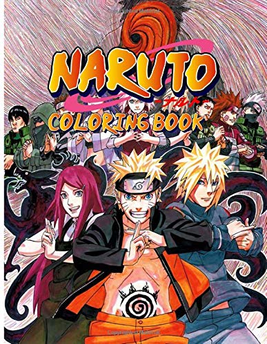 Naruto Coloring Book: Coloring Books For Adults And Kids - Color Wonder ...