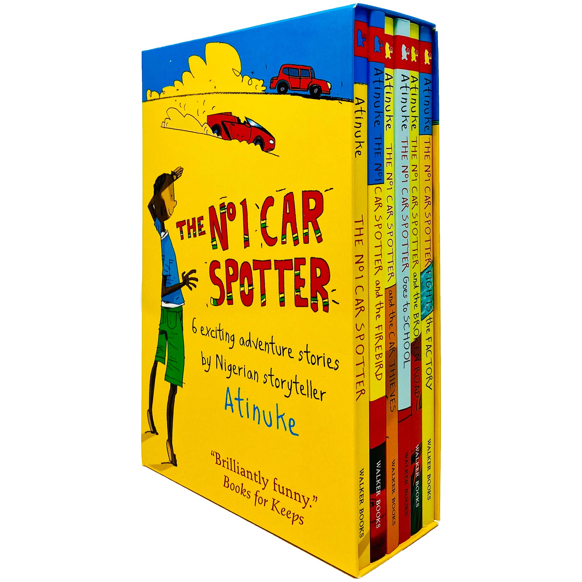 The No 1 Car Spotter Series 6 Books Collection Box Set By Atinuke By the-no-1-car-spotter-series-6-books-collection-box-set-by-atinuke-by