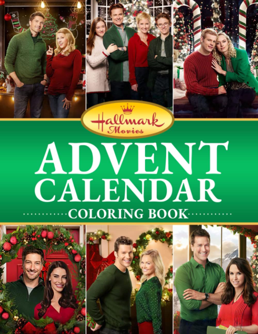 Hallmark Movies Advent Calendar Coloring Book: Relax And Explore How ...