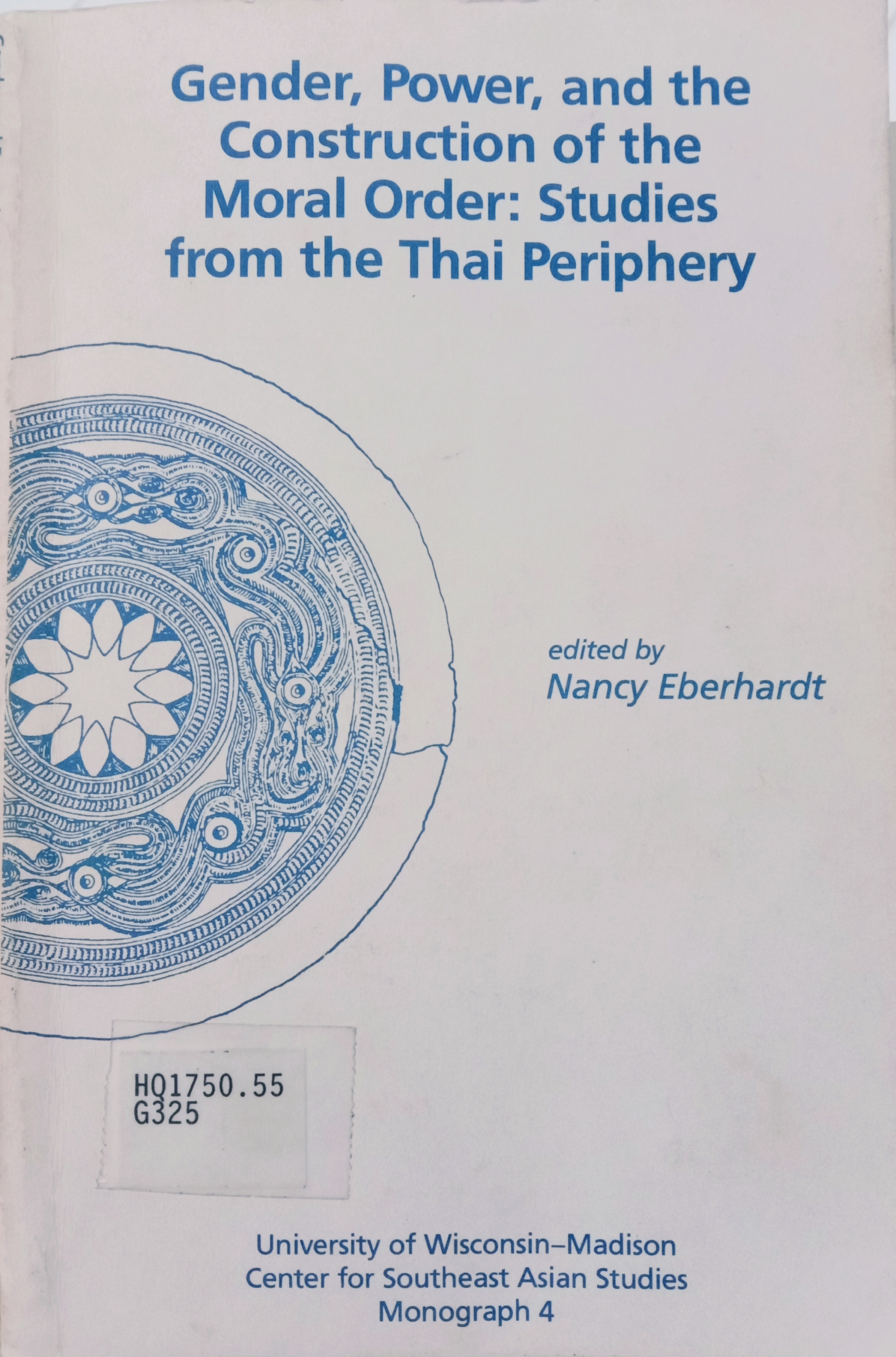 Gender, Power, and the Construction of the Moral Order: Studies from ...