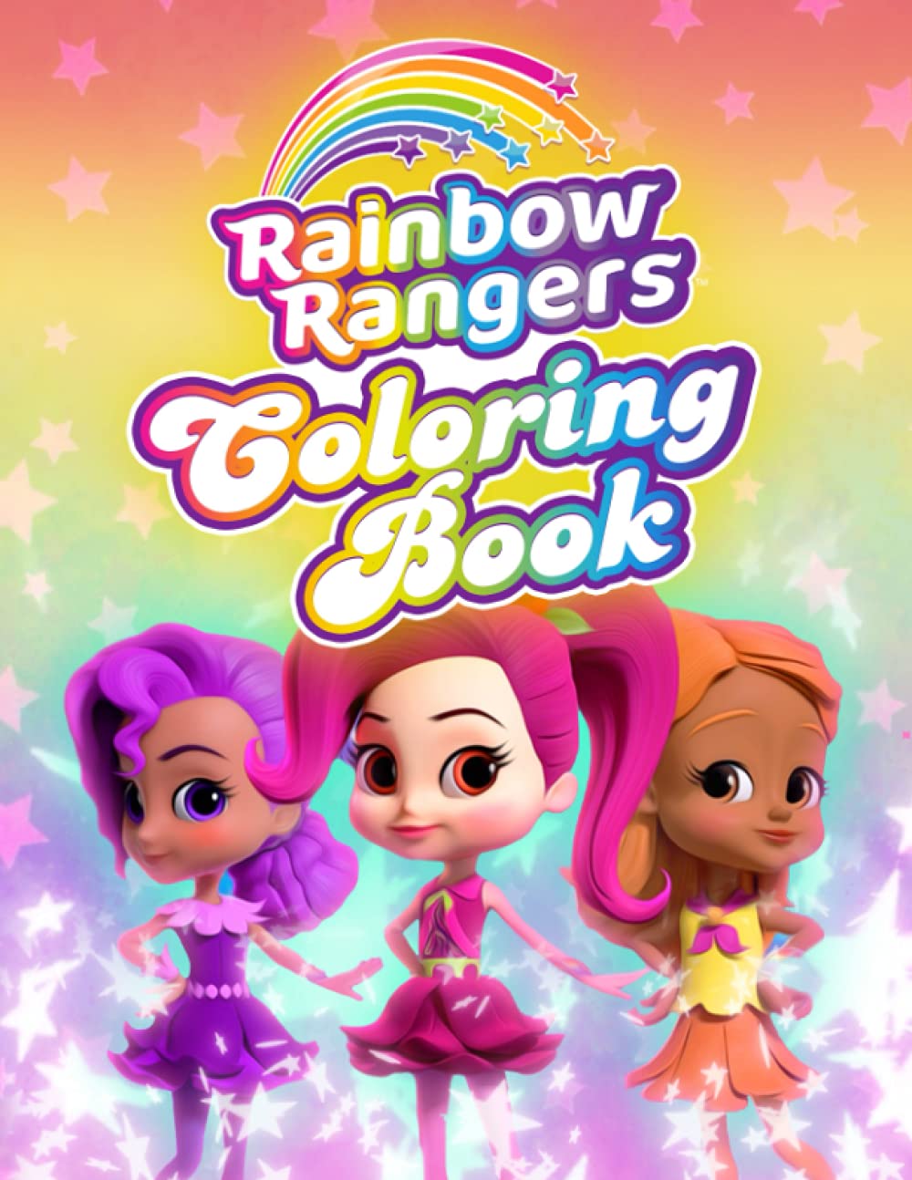 Rainbow Rangers Coloring Book: A Great Collection Of Rainbow Rangers ...