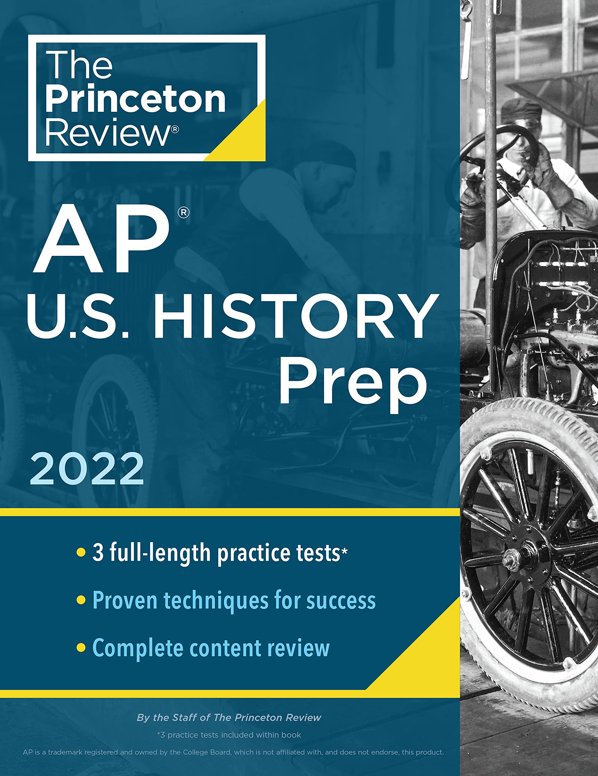 Princeton Review AP U.S. History Prep, 2022: Practice Tests + Complete ...