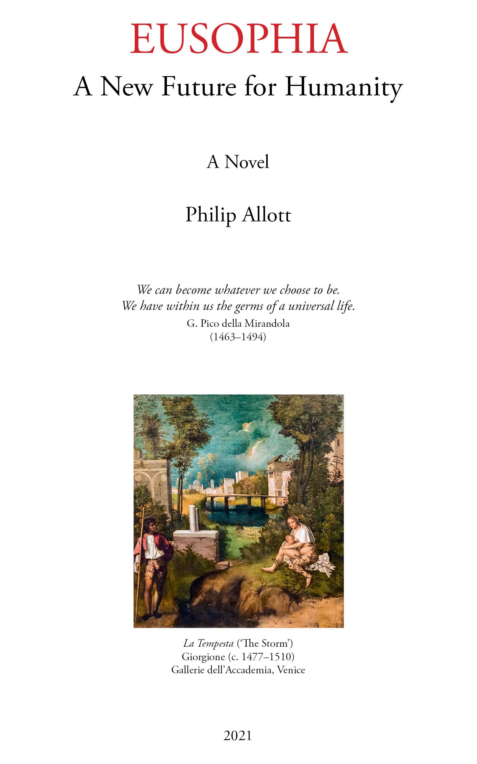 Eusophia: A New Future for Humanity by Philip Allott | Goodreads