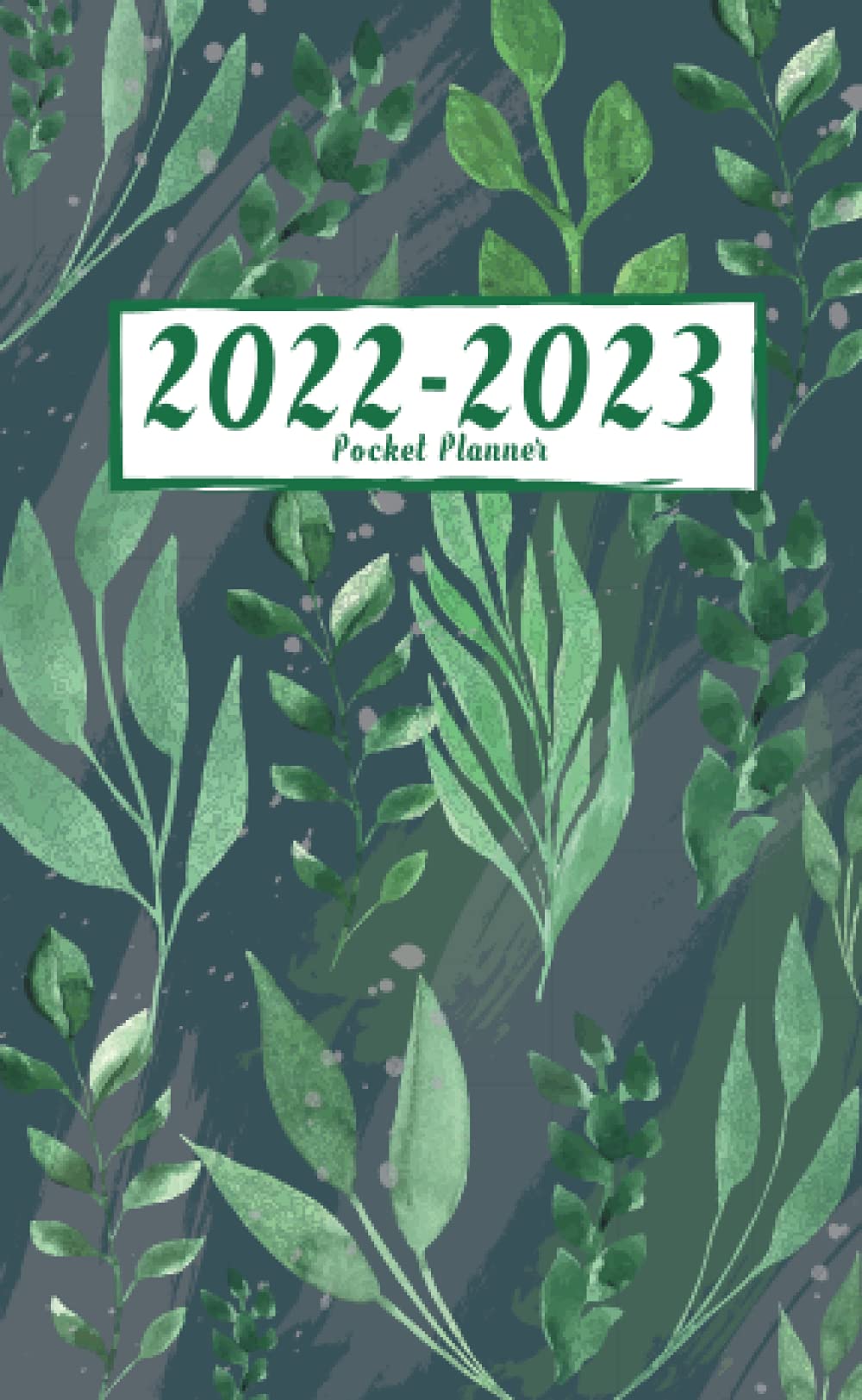 2022-23 Midnight Floral 2-Year Pocket Planner 24-Month Calendar: 2022 ...