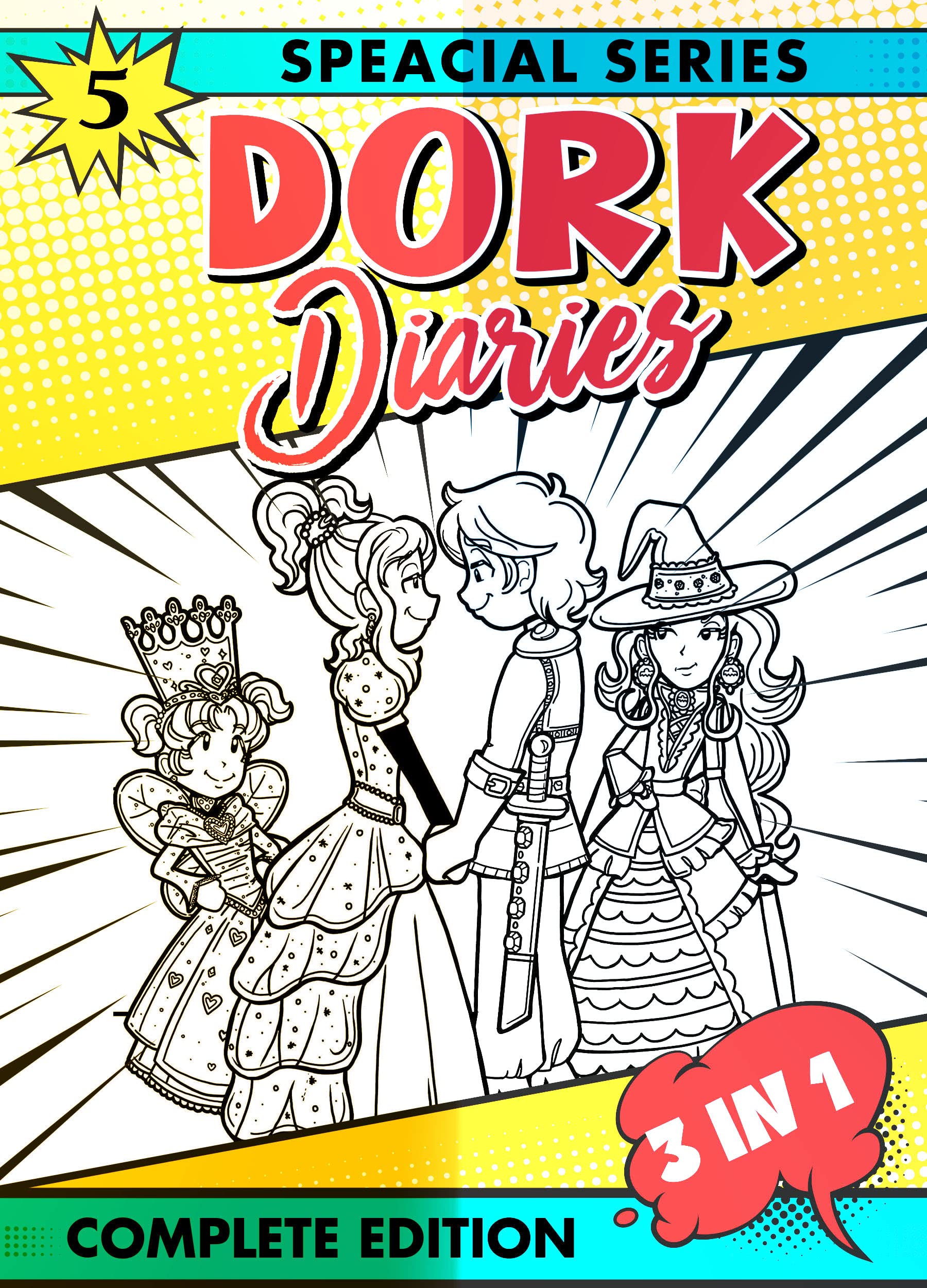 Complete Dork-Diaries Special: Complete Vol 5 Include Vol 13-14 Funny ...