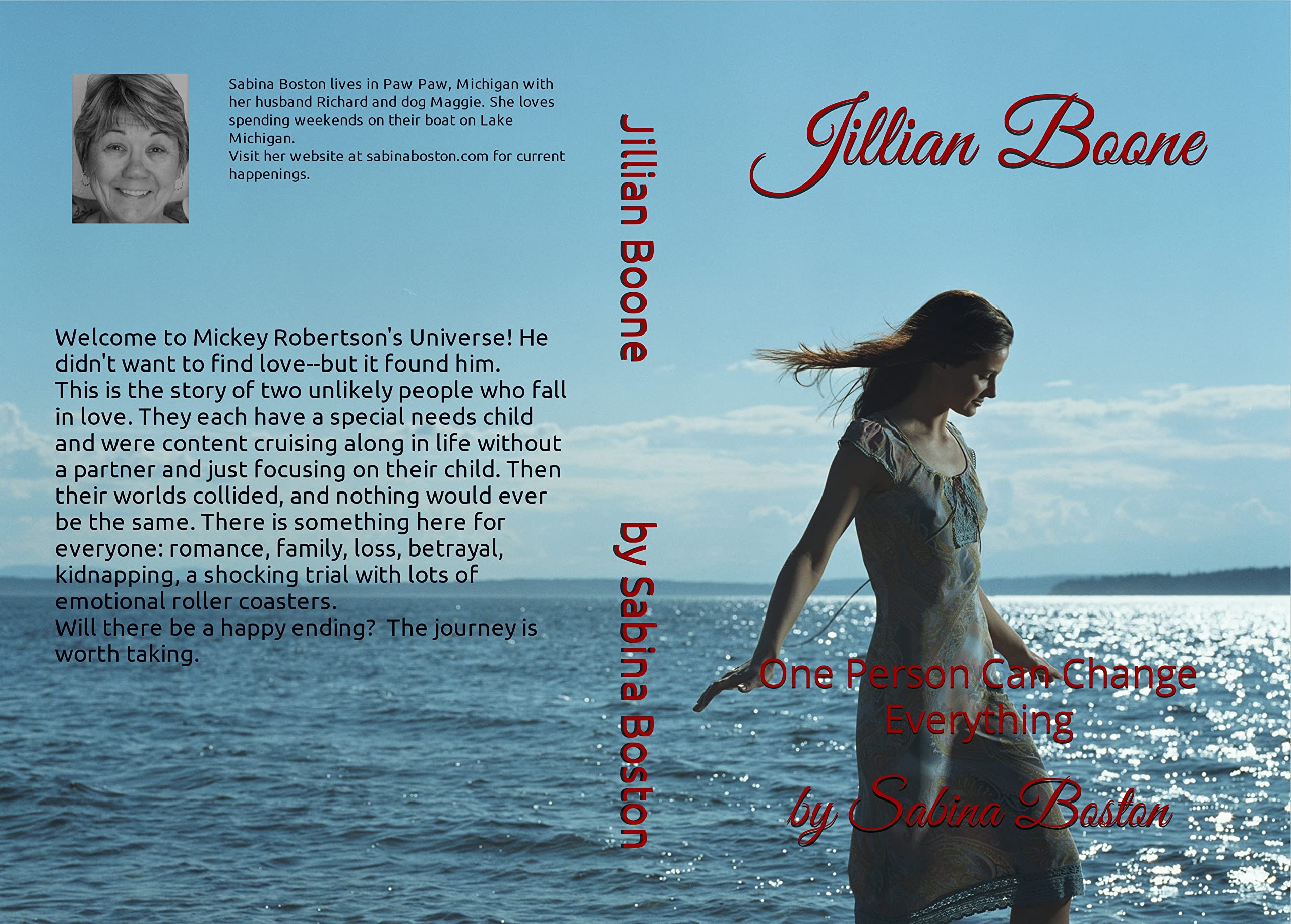 Jillian Boone: One Person Can Change Everything by Sabina Boston ...