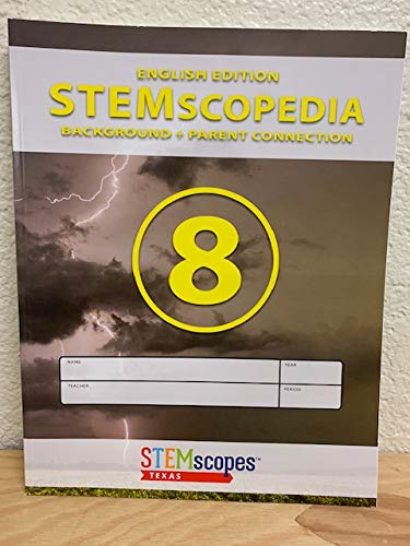 STEMscopedia: Background and Parent Connection, Grade 8 by Accelerate ...