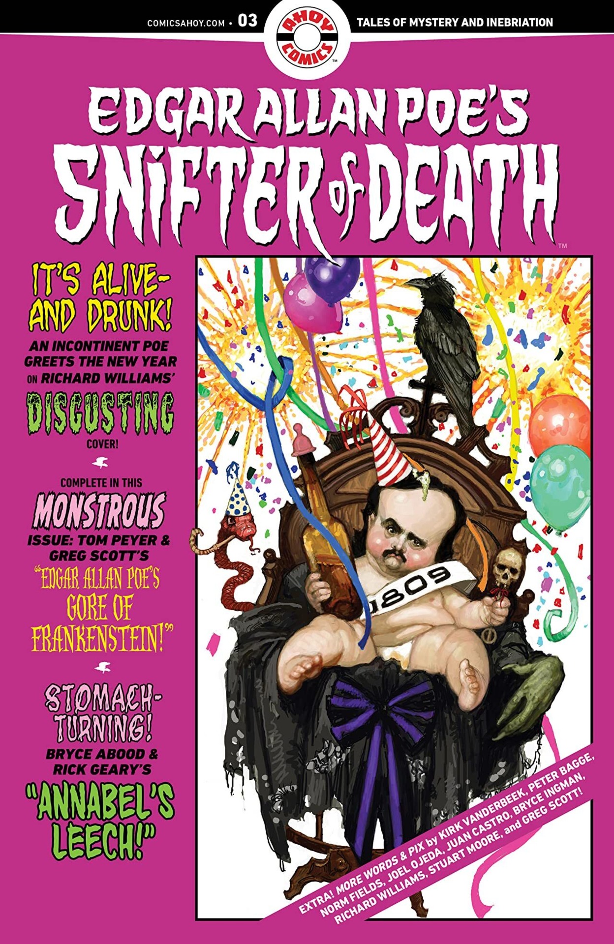 Edgar Allan Poe's Snifter of Death #3 by Tom Peyer | Goodreads
