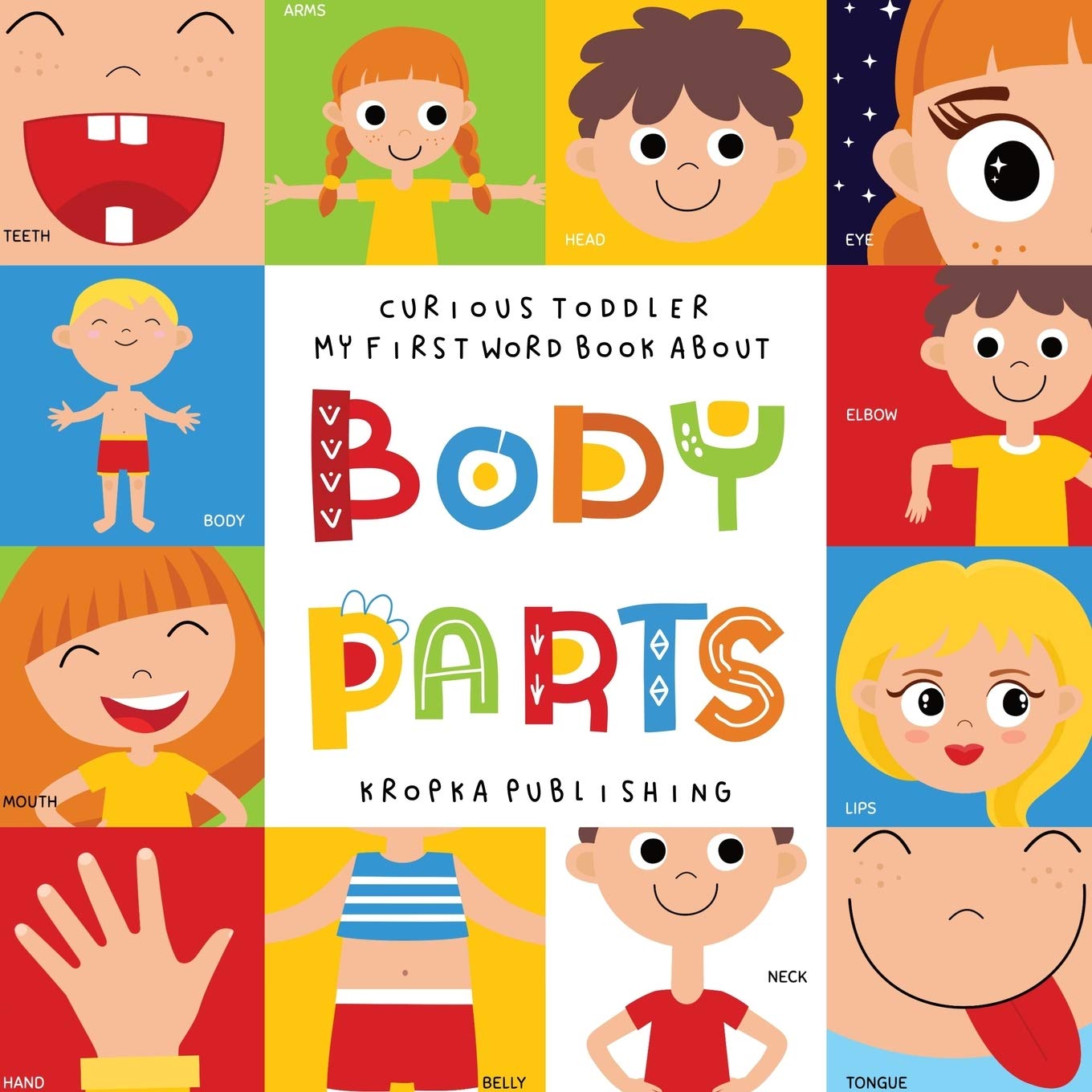 Curious Toddler My First Word Book About Body Parts: A Human Body ...