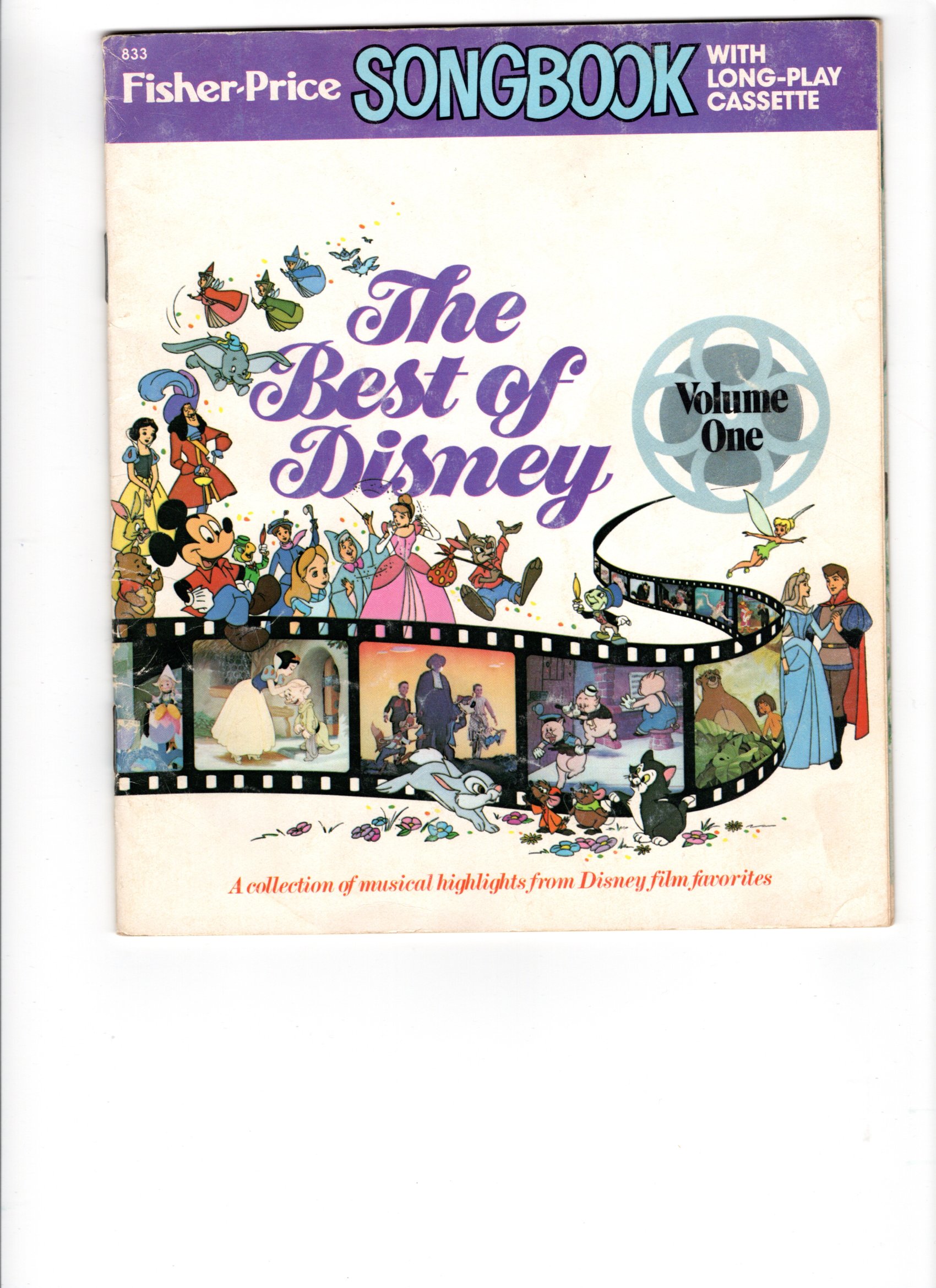 Fisher Price Songbook: The Best of Disney Volume One by Walt Disney ...