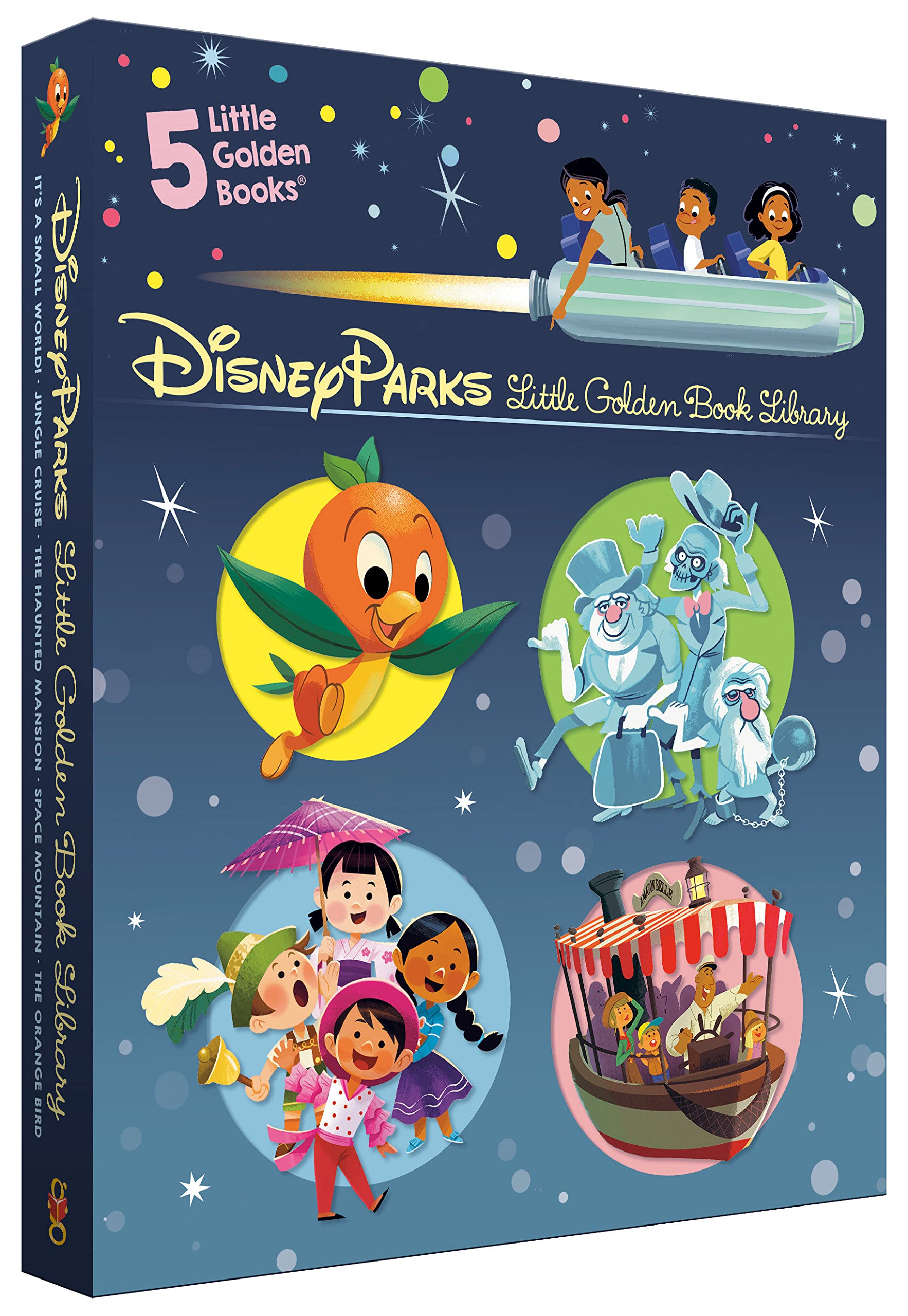 Disney Parks Little Golden Book Library (Disney Classic): It's a Small ...