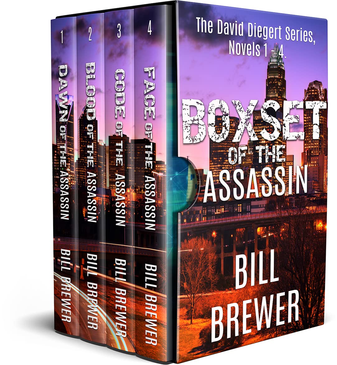 Boxset of the Assassin: David Diegert Series Novels 1-4 by Bill Brewer ...