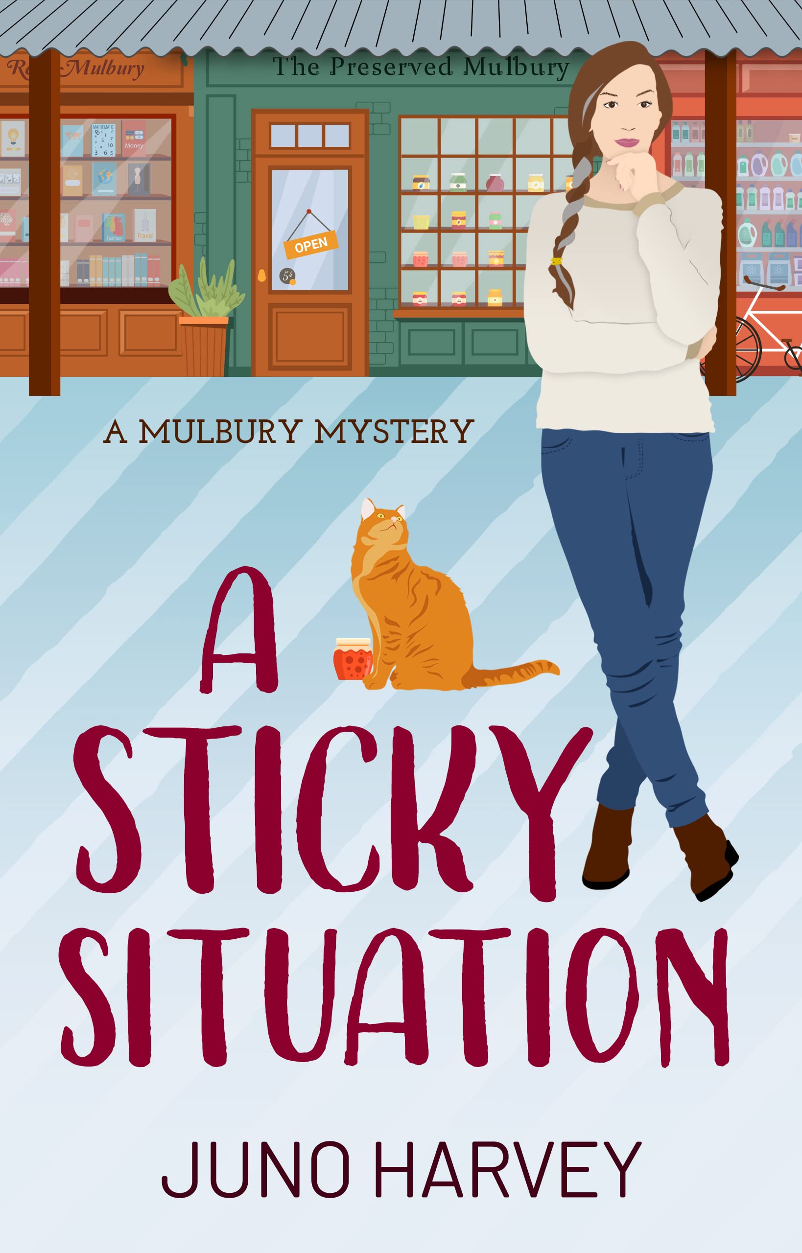 A Sticky Situation (Mulbury Mysteries #1) by Juno Harvey | Goodreads
