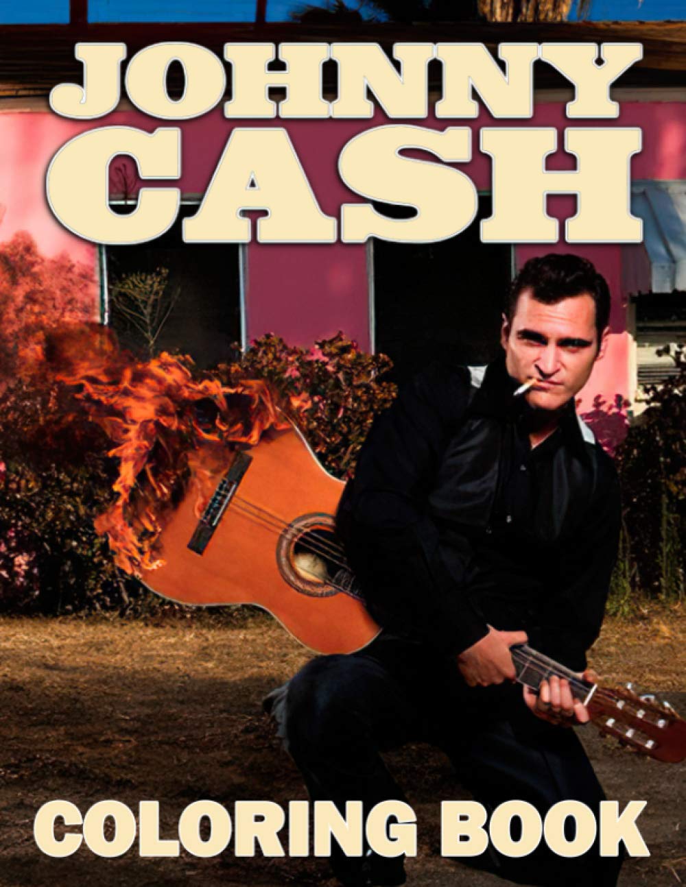 Johnny Cash Coloring Pages