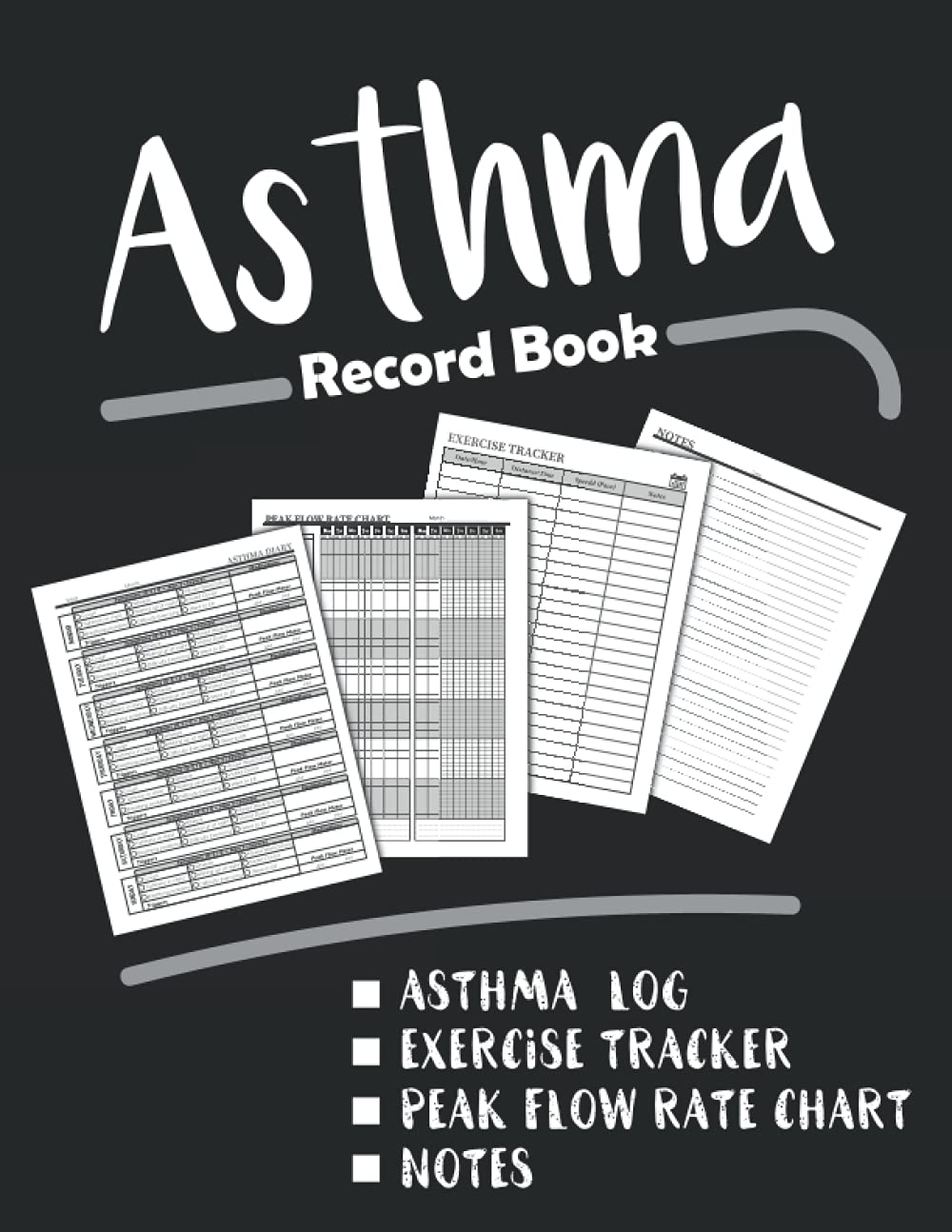 Asthma Record Book: Ideal logbook to monitor your asthma triggers ...