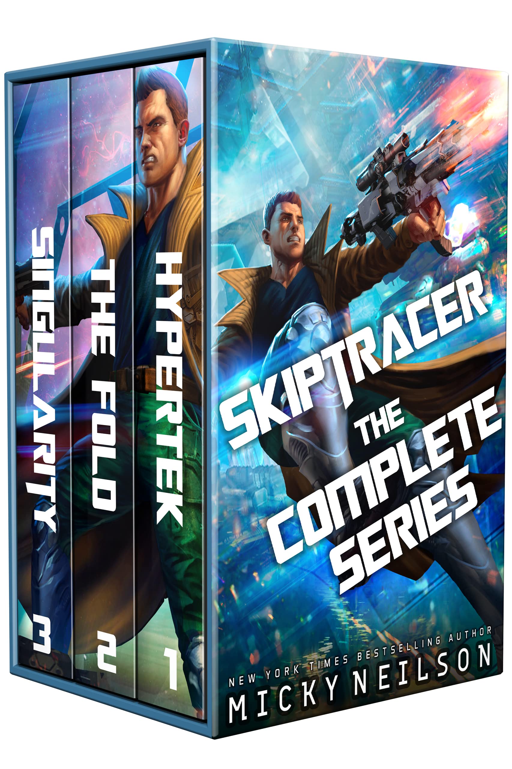 Skiptracer: The Complete Series : A Sci-Fi Cyberpunk Box Set by Micky ...