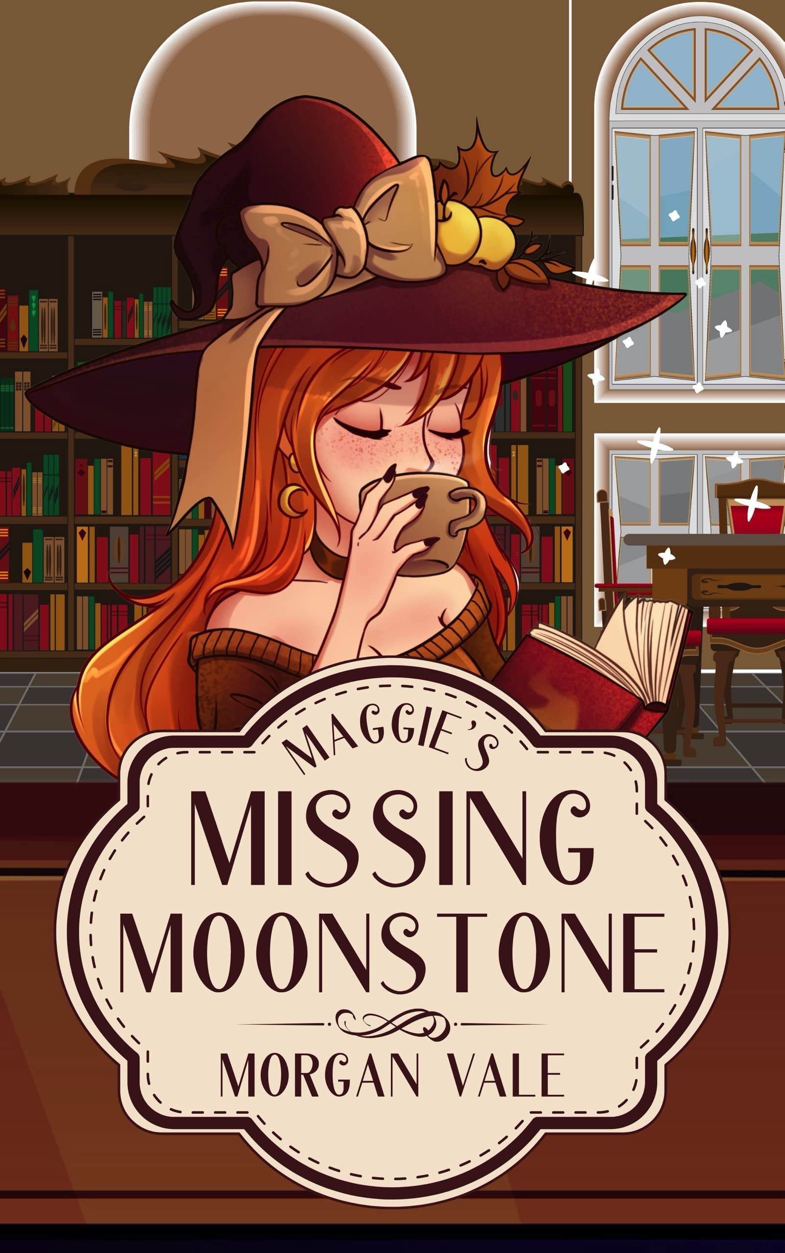 Maggie's Missing Moonstone: A Magic Library Cozy Mystery by Morgan Vale ...