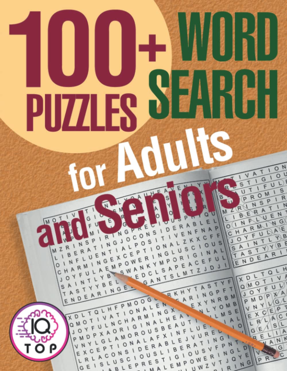 100+ Word Search Puzzles for Adults and Seniors: with Full Solutions by ...