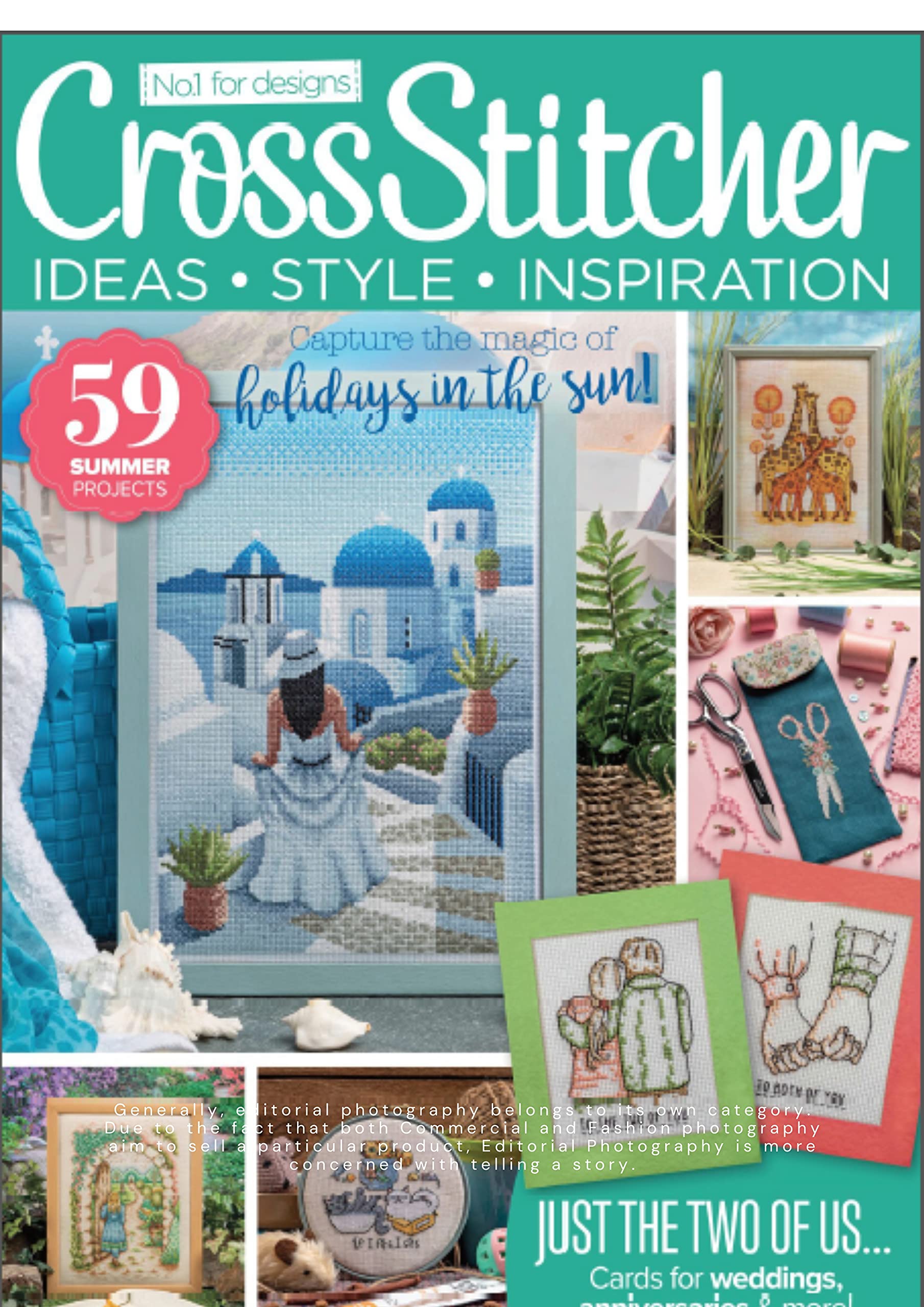 Cross Stitcher Magazine: 59 summer projects by Destiny Publishing ...