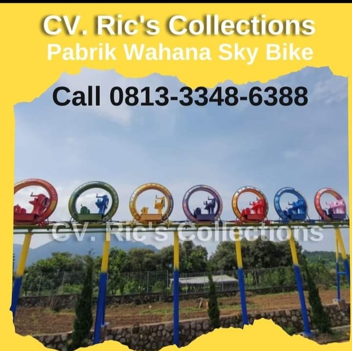 TAHAN LAMA, Call 0813-3348-6388, Pabrik Mainan Wisata Sepeda Udara Sky ...