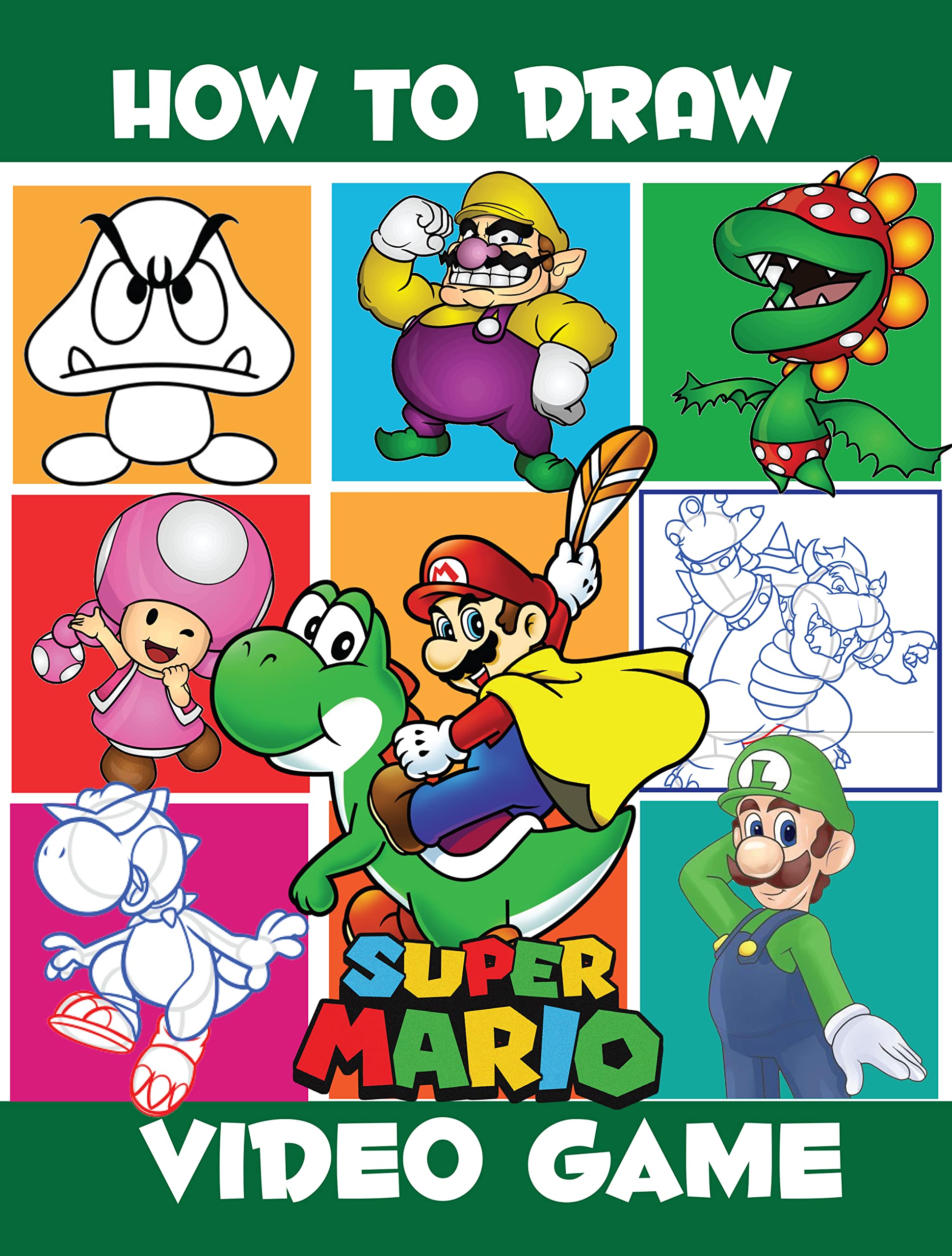 How to Draw Video Game Characters #1: ̣̣(NEW 2022) Learn How to Draw ...