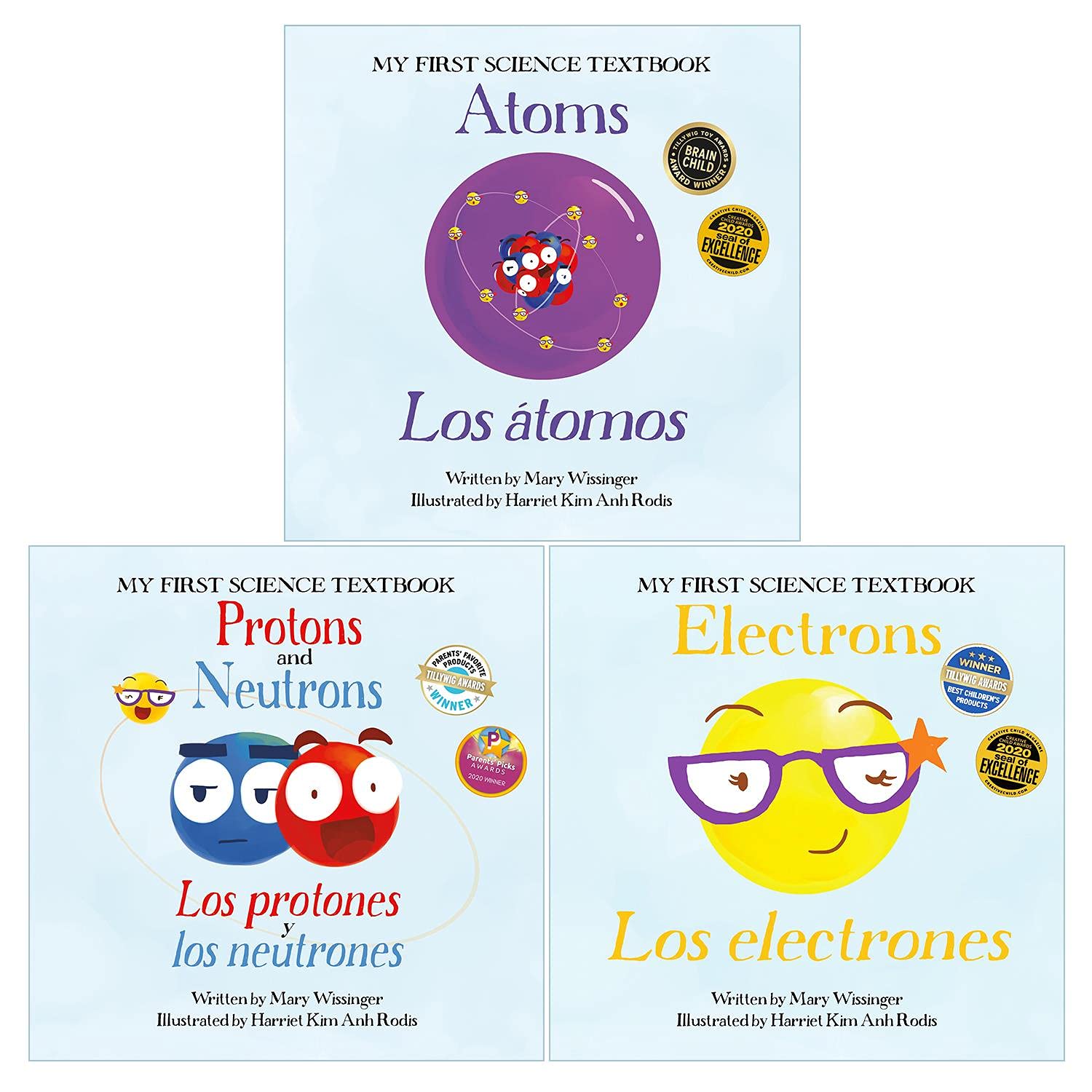 All About Atoms / Todo sobre los átomos Paperback Book Set (My First ...