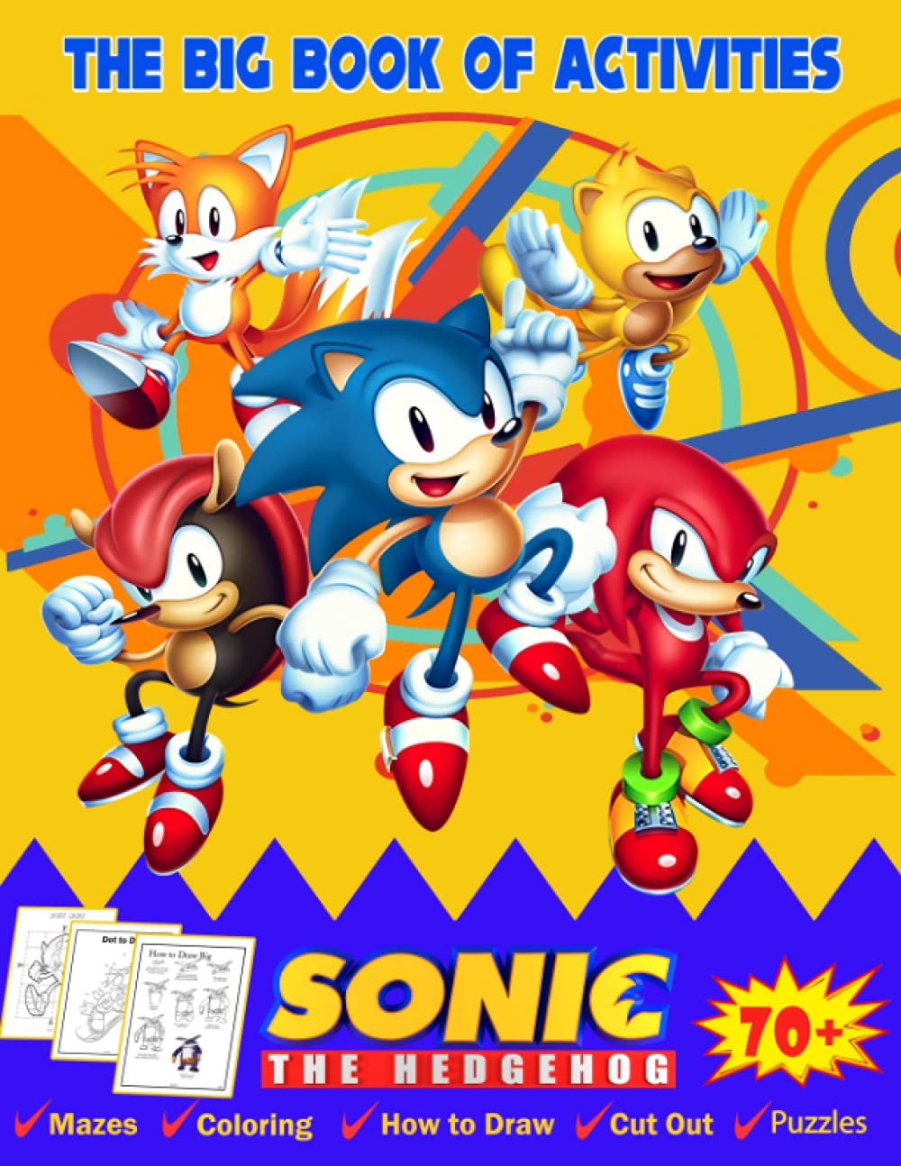 The Big Book of Sónic the Hedgehog Activities: Sónic The Hedgehog ...