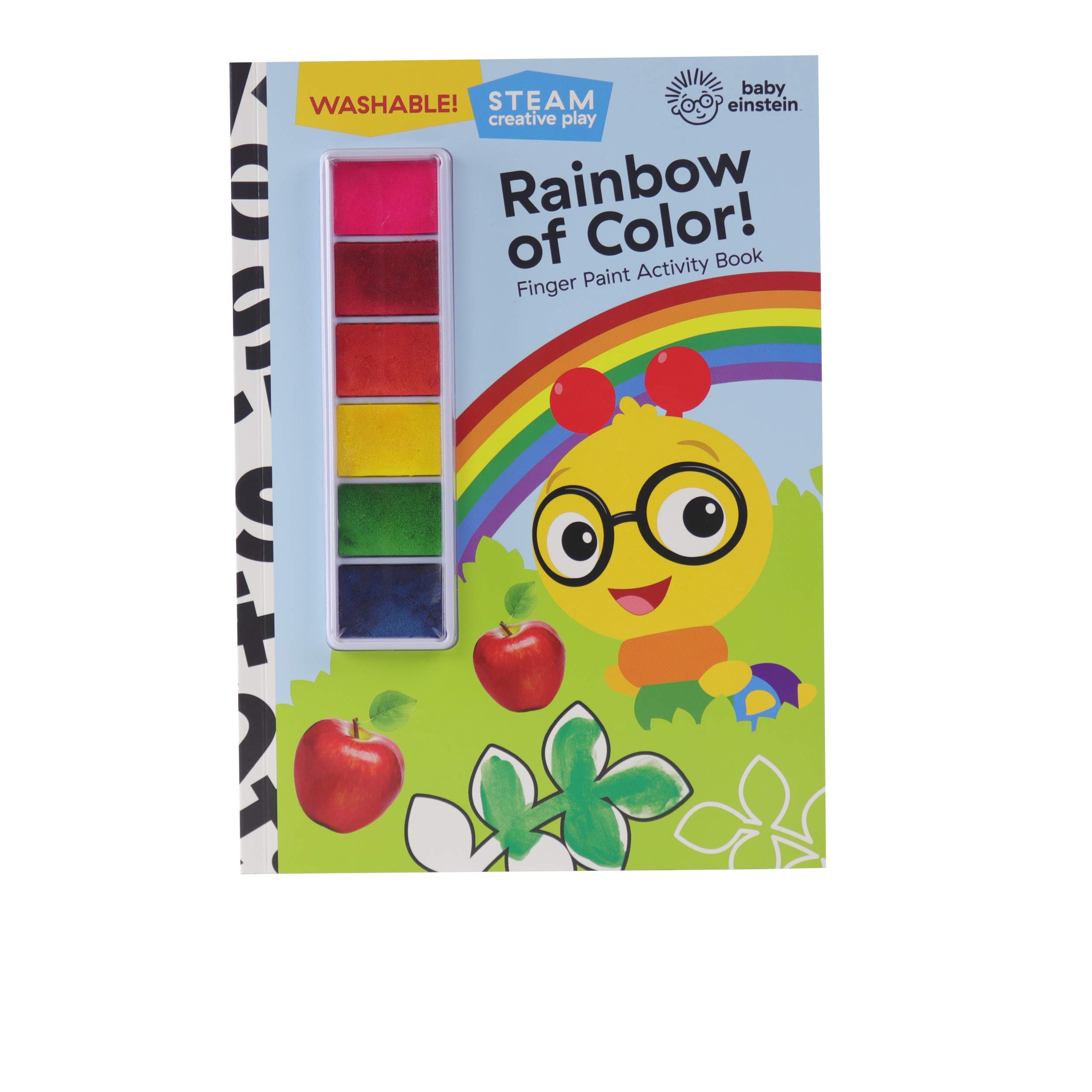 Baby Einstein - Rainbow of Color! - Finger Paint Activity Coloring Book ...