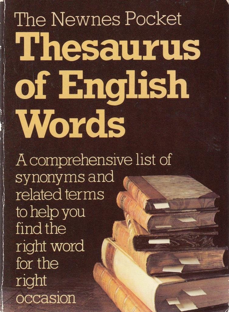 Pocket Thesaurus of English Words by Martin H. Manser | Goodreads