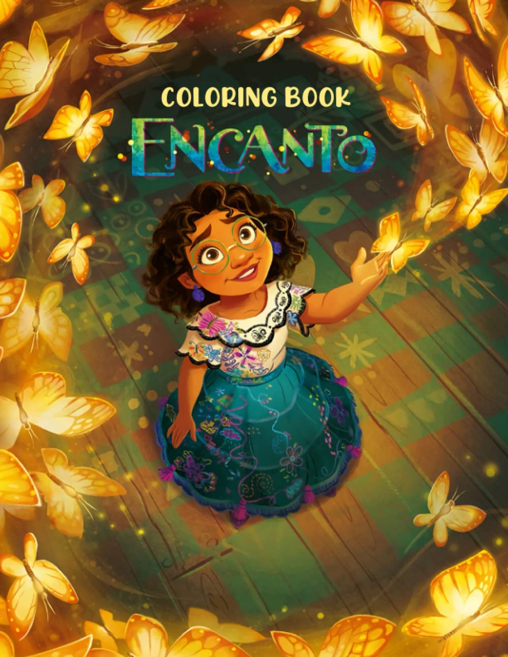 Éncanto Coloring Book: Éncanto Coloring Book For Kids, Ages 4-8, Ages 8 ...