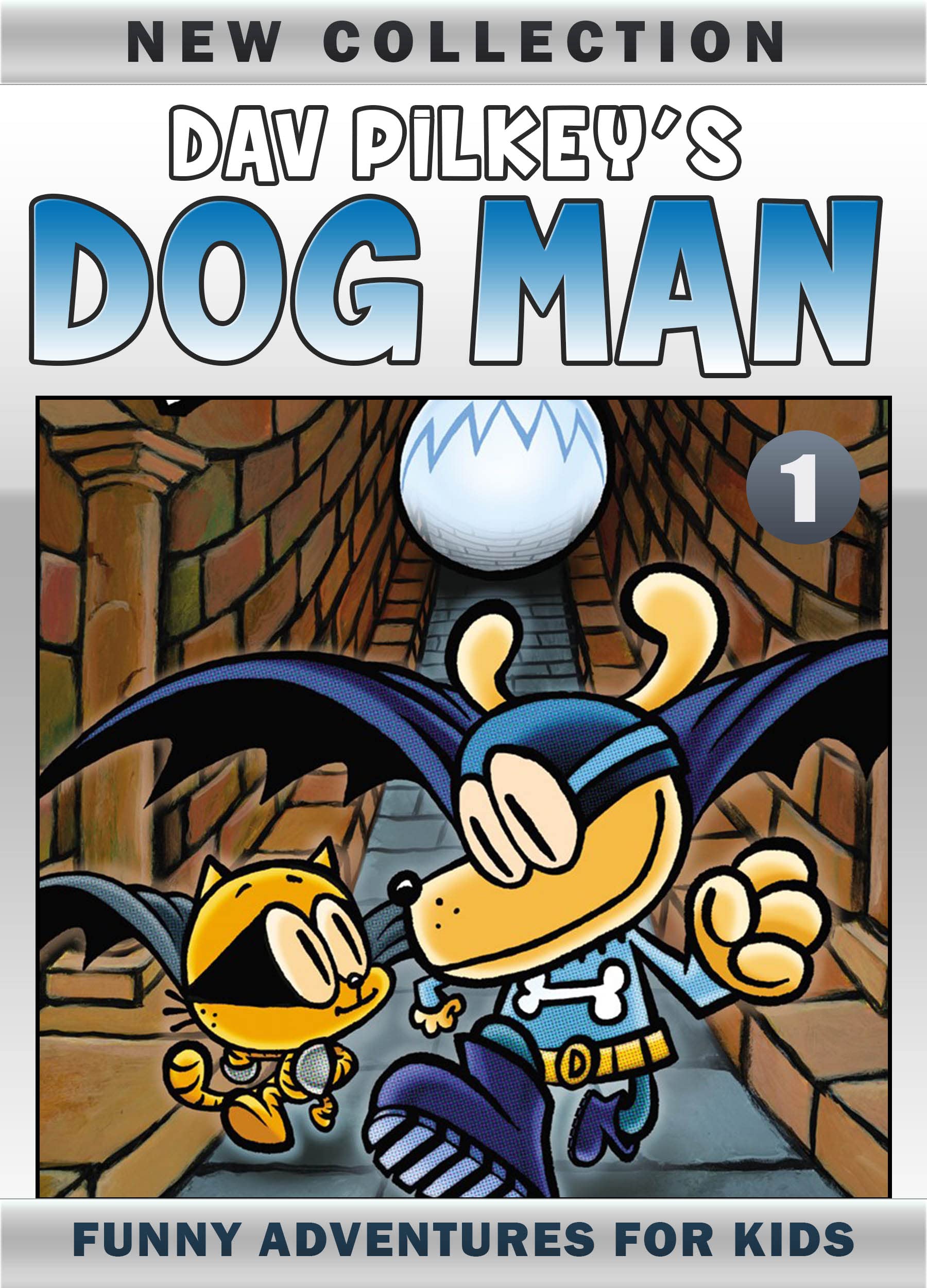Funny Adventures Dog-Man : Collection 1 Include Vol 1-2-3 - Great Funny ...