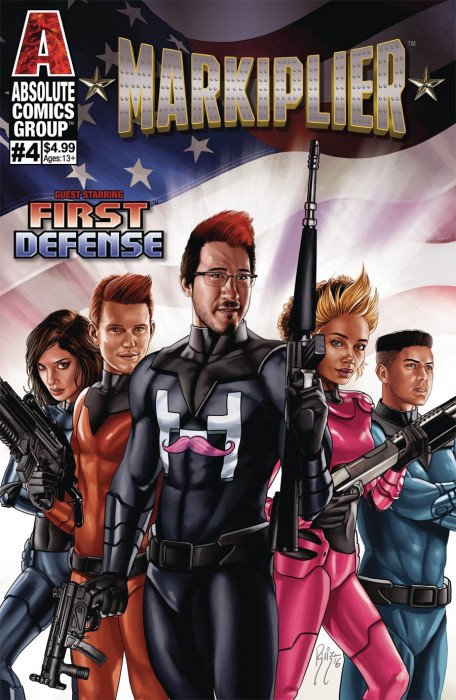 Markiplier guest starring First Defense (#4) by Mark Fischbach | Goodreads