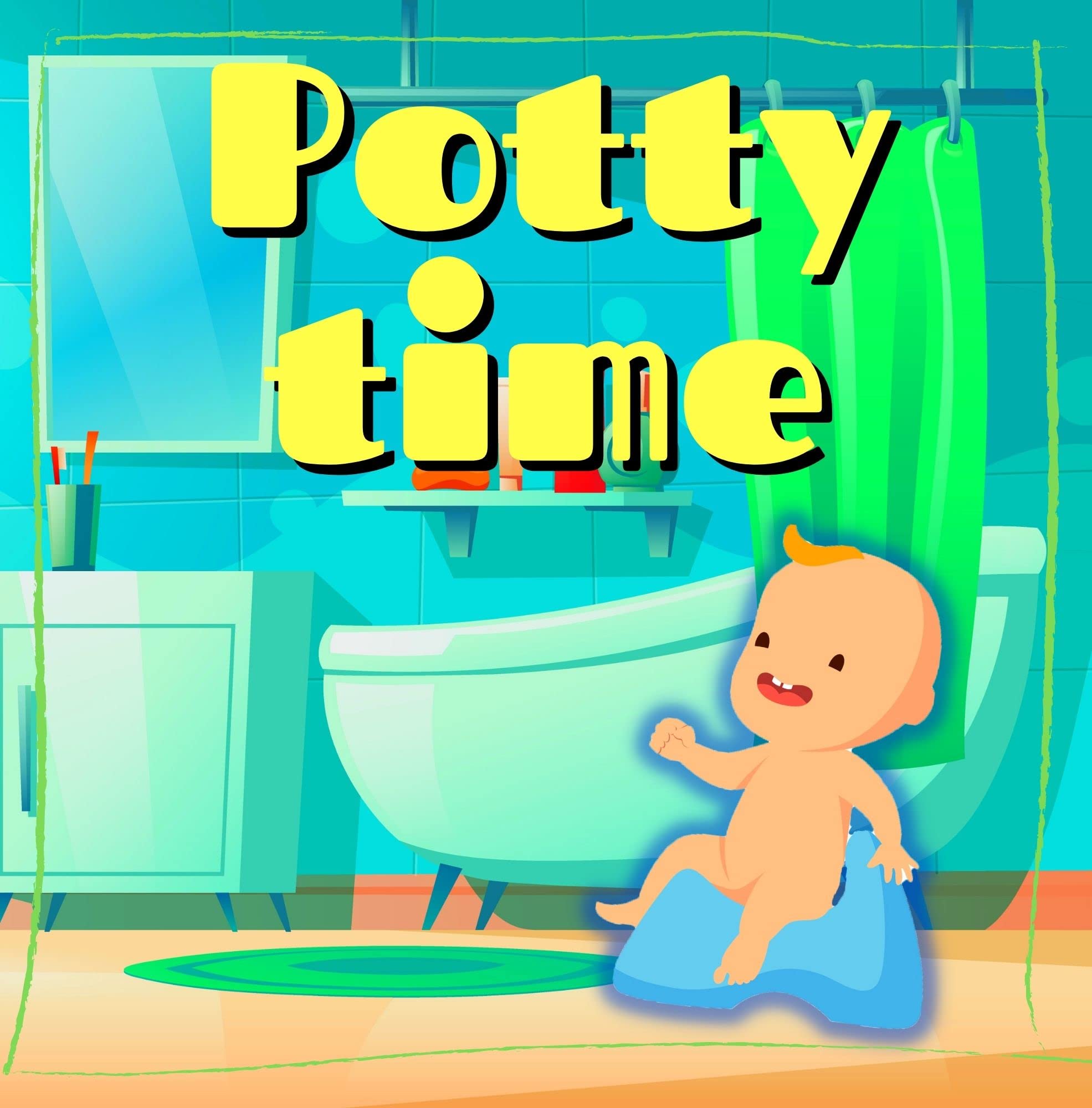 Potty Time: Book For Toddlers, Children's Toilet Training is a Piece Of ...