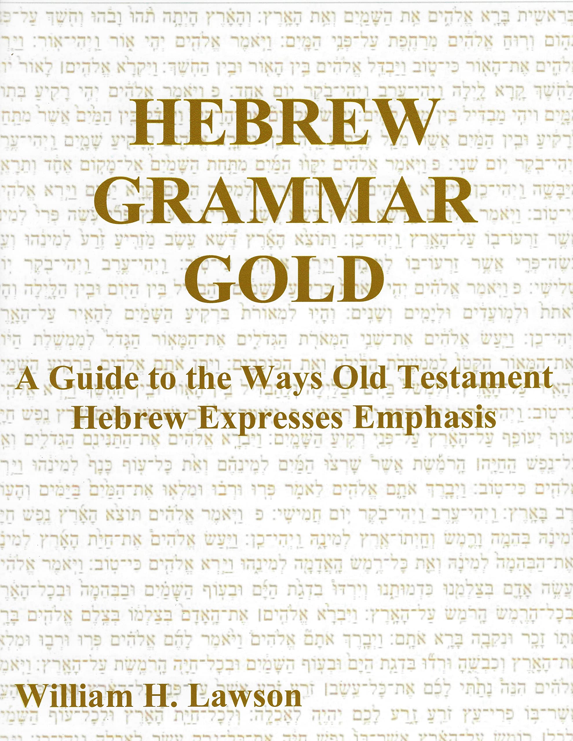 Hebrew Grammar Gold: A Guide To The Ways Old Testament Hebrew Expresses ...